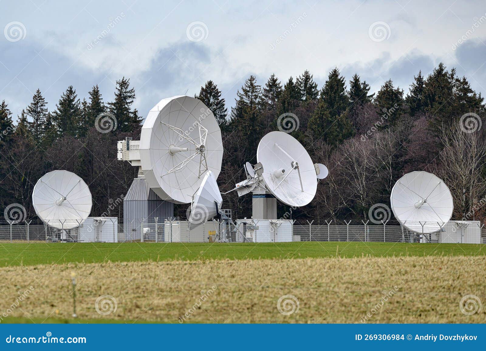 System for Satellite Reception of Television and Radio Signals Stock ...