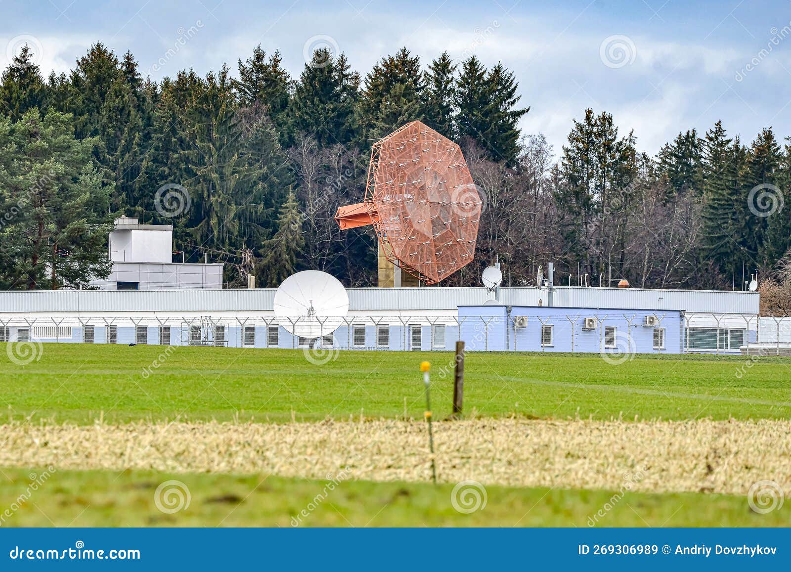 System for Satellite Reception of Television and Radio Signals Stock ...