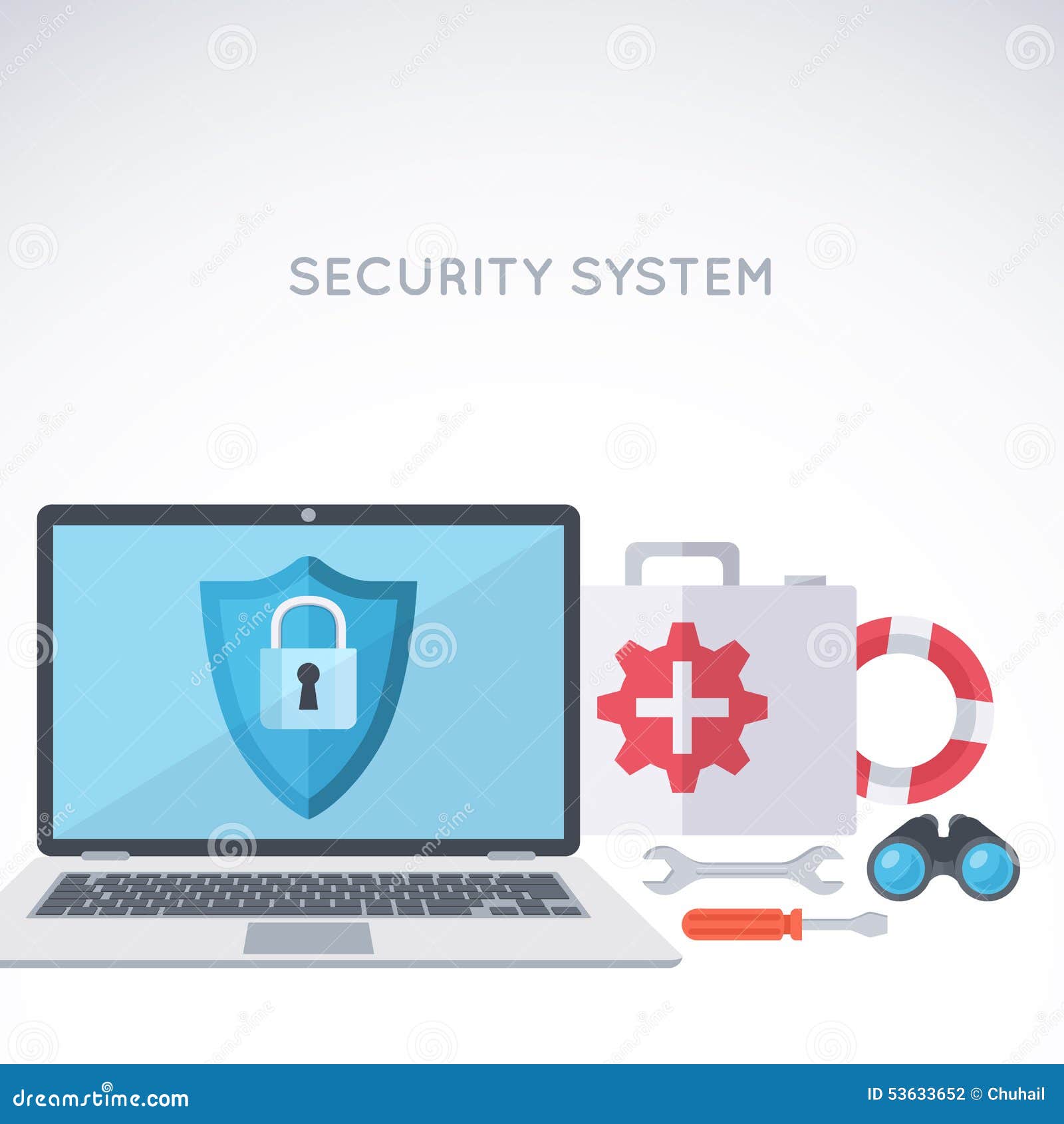 System security background stock vector. Illustration of smartphone ...