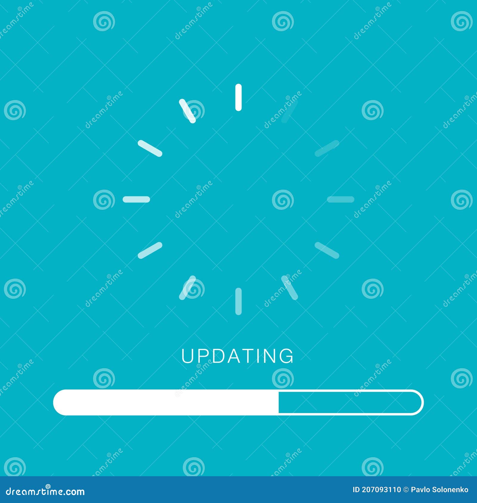System Software Update or Upgrade. Stock Vector - Illustration of updating, graphic: 207093110