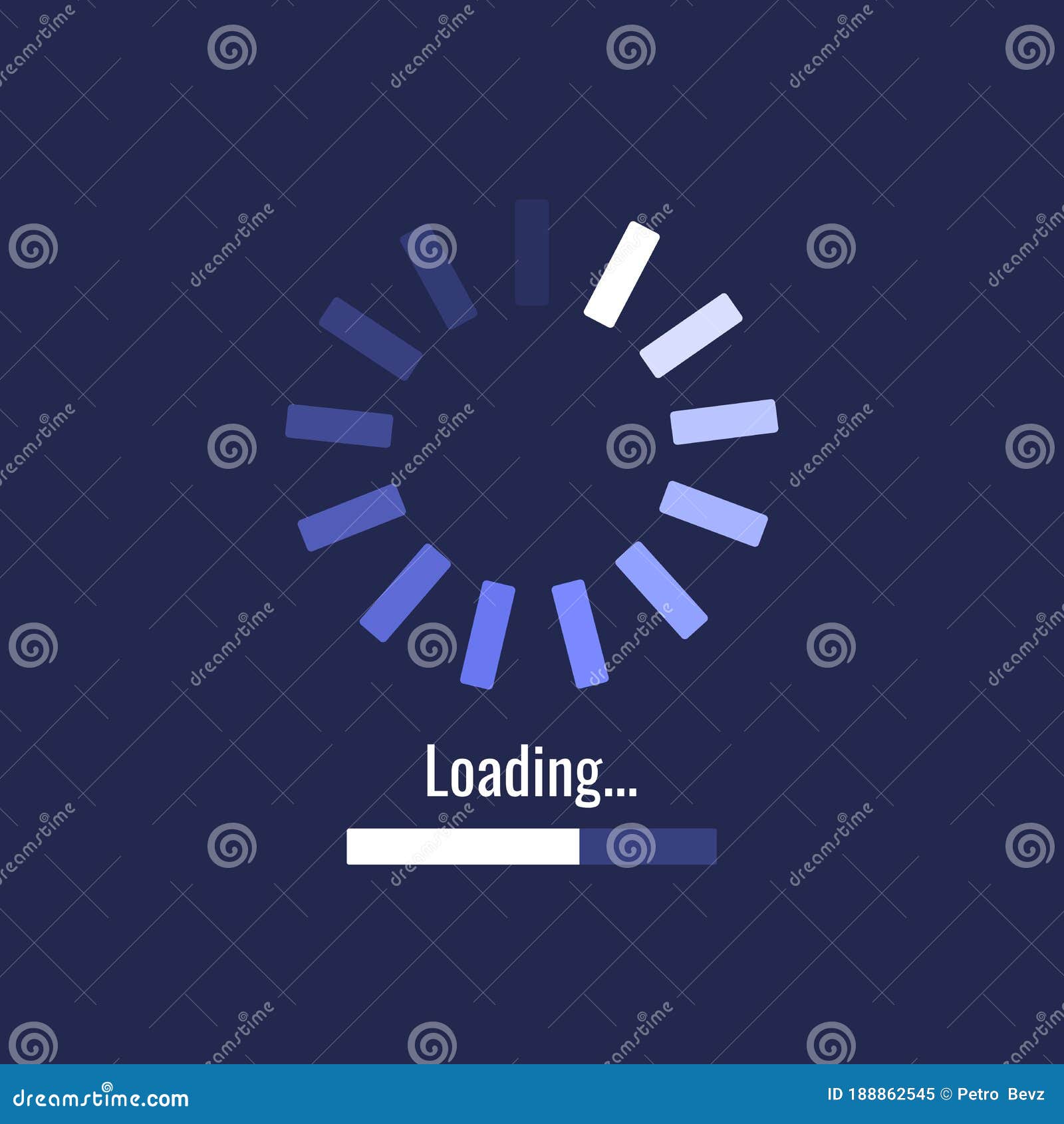 System Software Update and Upgrade Concept. Loading Process Screen ...