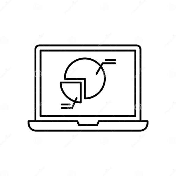 System Synchronisation Outline Vector Icon That Can Easily Edit Or Modify Stock Vector