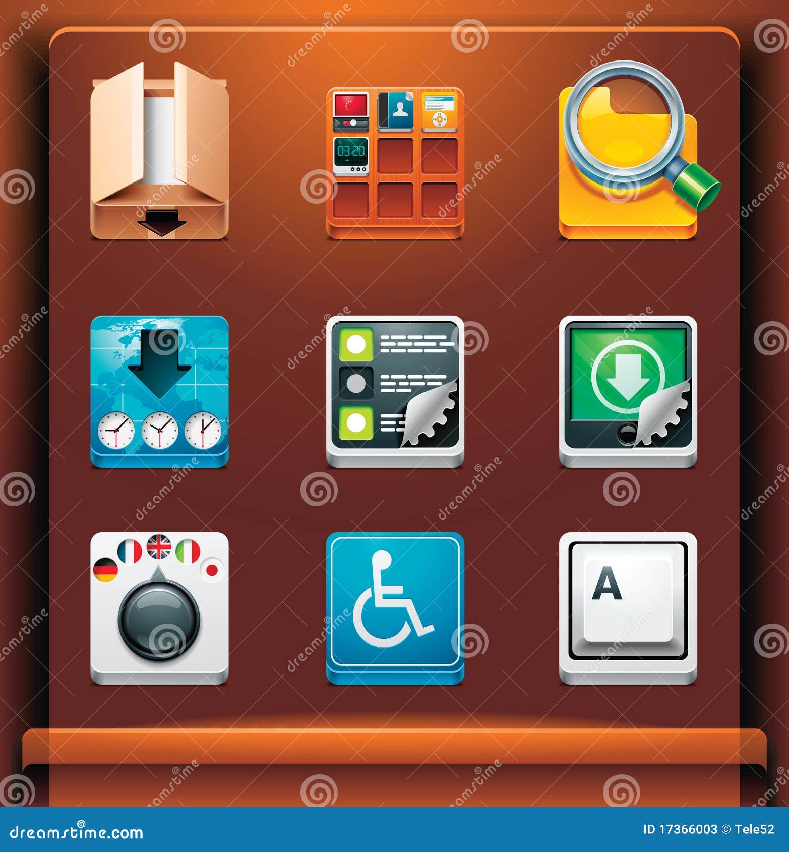 System tools stock vector. Illustration of regional, settings - 17366003