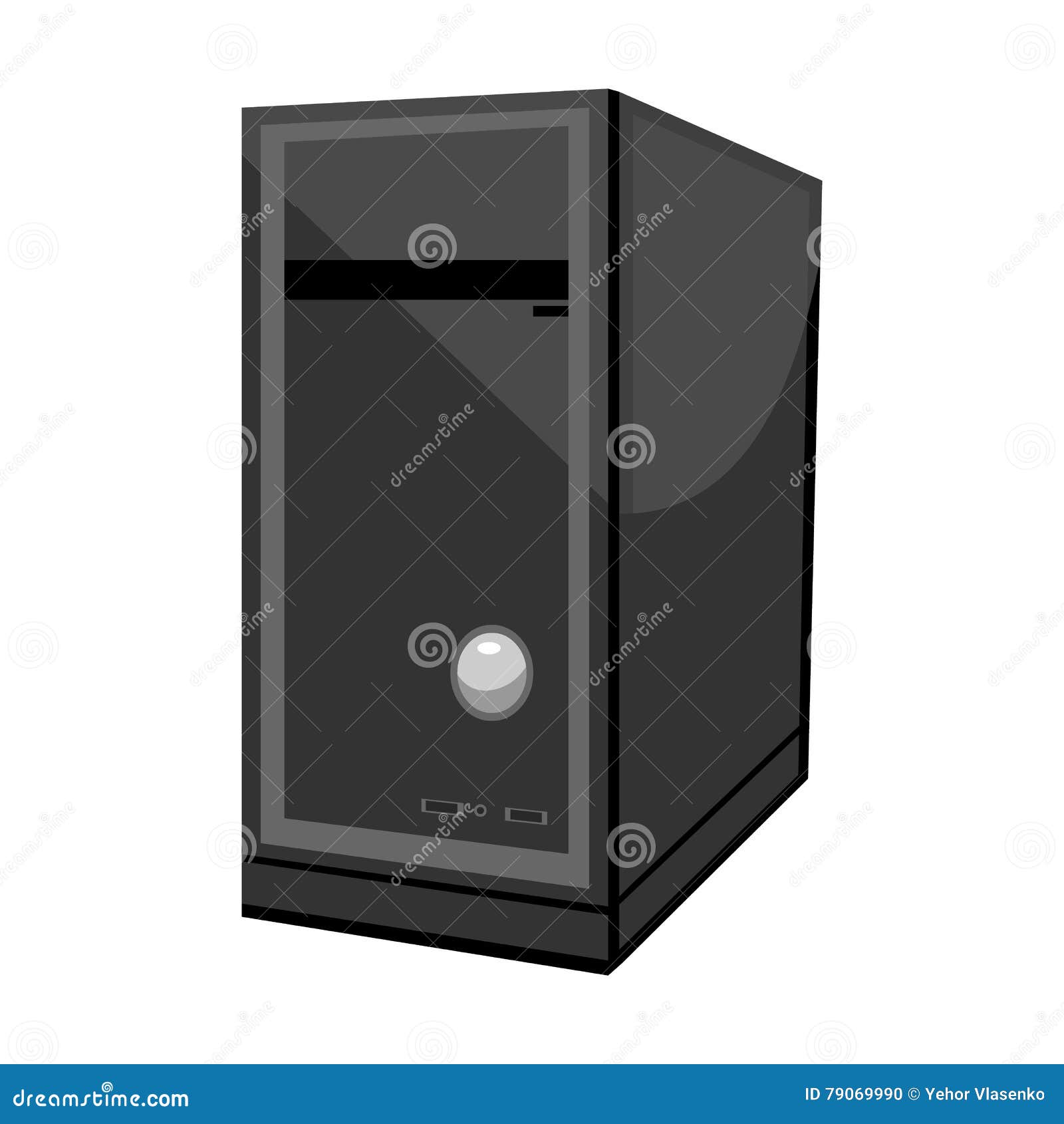 System Unit Icon Cartoon. Single PC Icon from the Big Technology Set ...