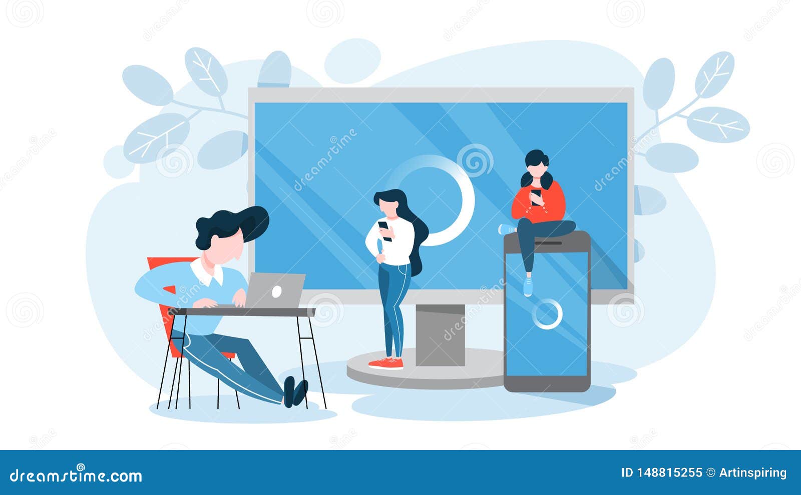 System Update Concept. Software Upgrade Process Stock Vector ...