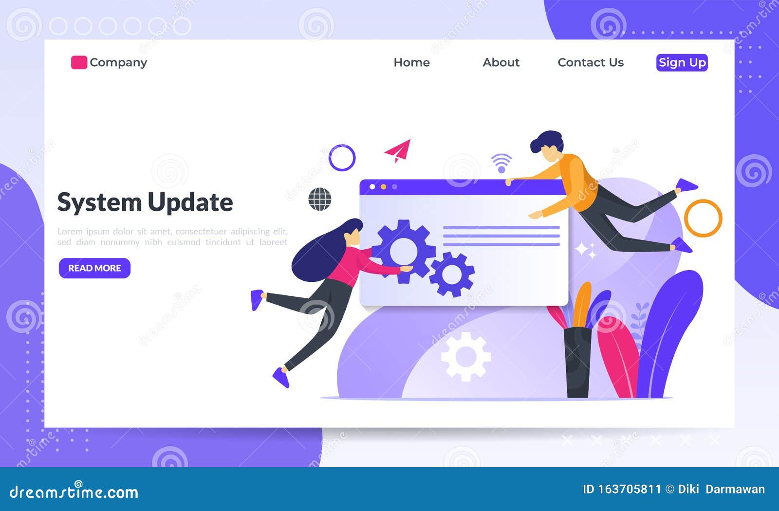 System Update Improvement Change New Version Software. Installing ...