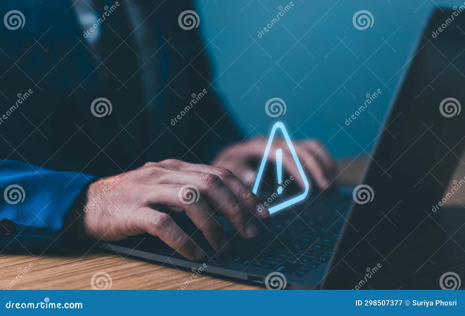 System Warning Caution Sign for Notification Error and Maintenance ...