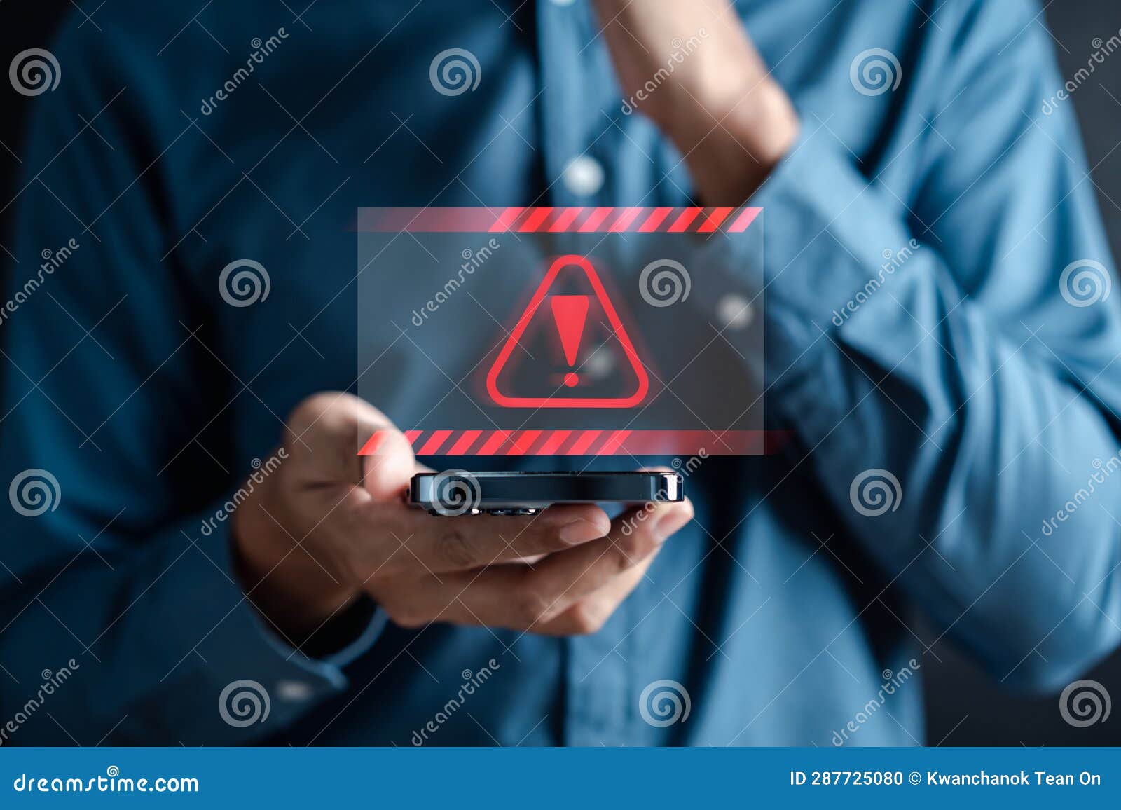 System Warning Error Popup and Maintenance Showing. Cyber Attack on ...