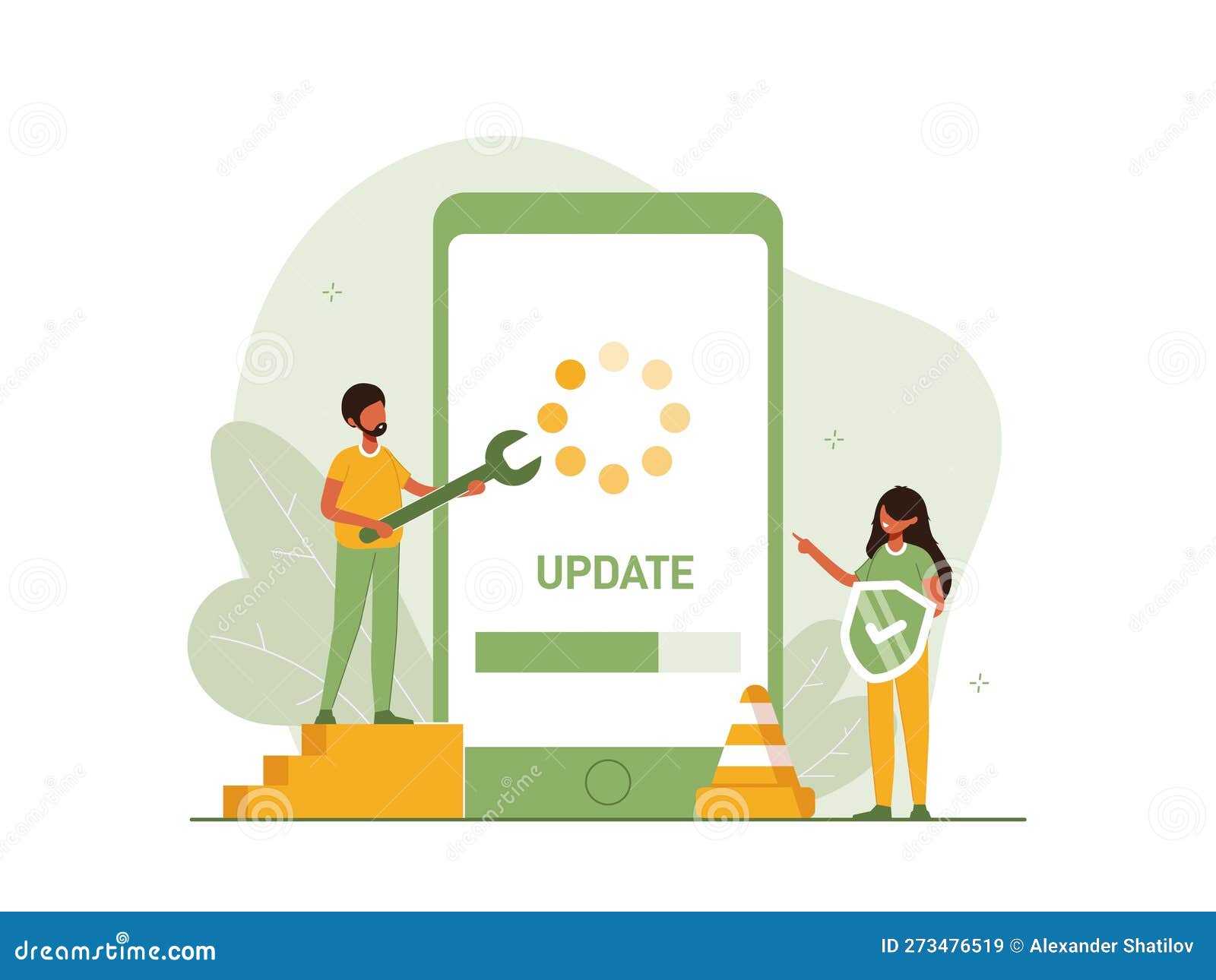 System or Web Application Upgrade Procedure. Concept of Software ...