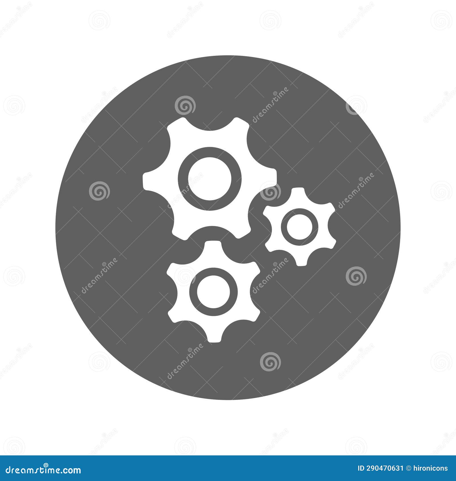 System Work icon stock illustration. Illustration of machine - 290470631