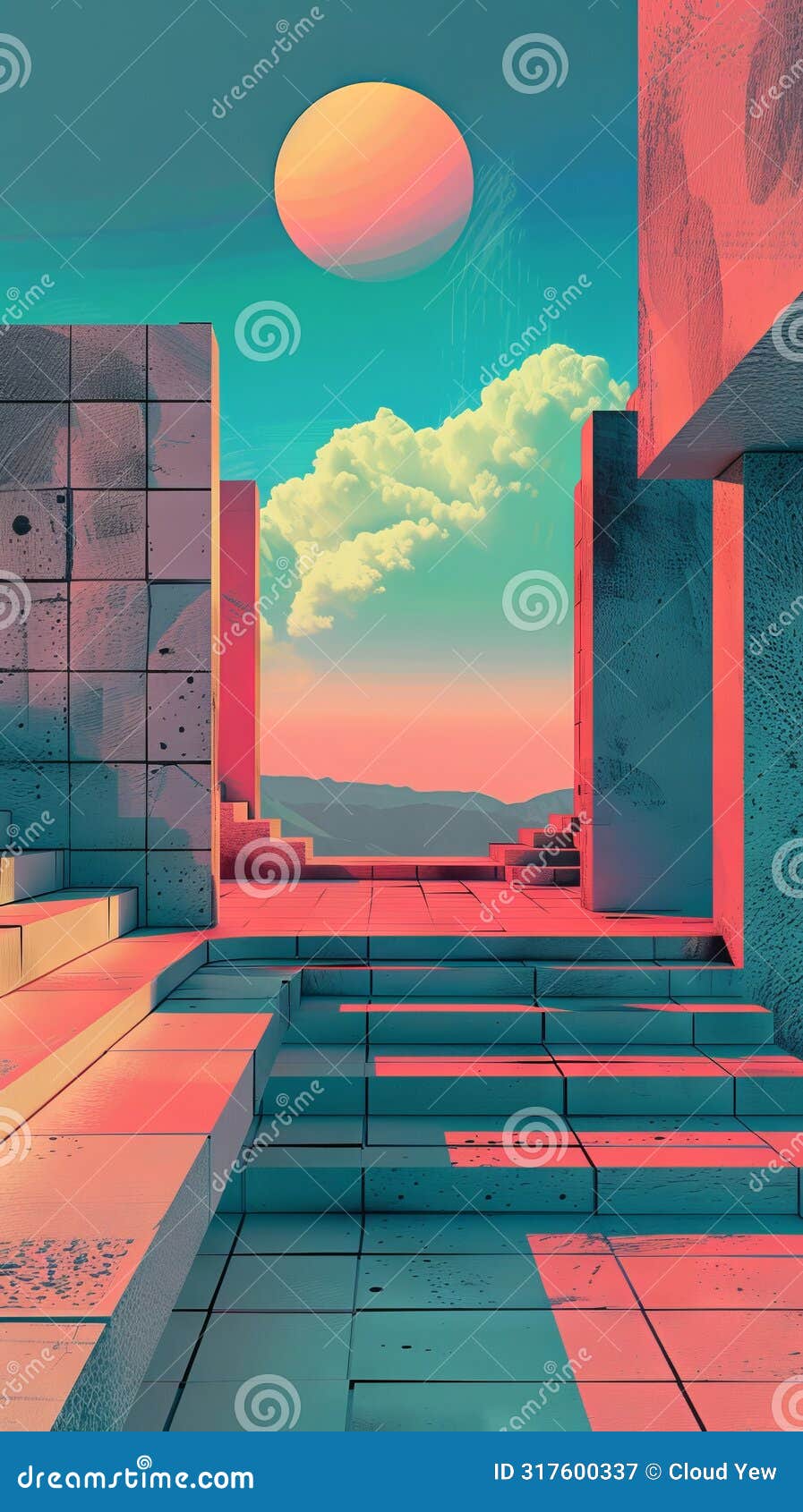 Systematic Composition for Cohesive Graphics Stock Illustration ...