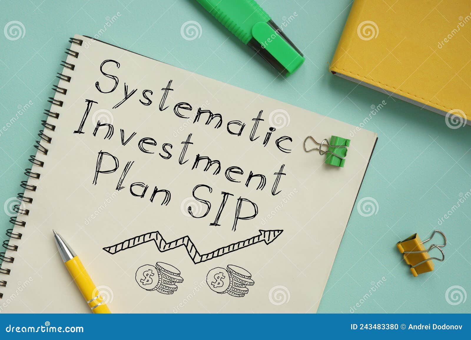 Systematic Investment Plan SIP is Shown on the Photo Using the Text ...