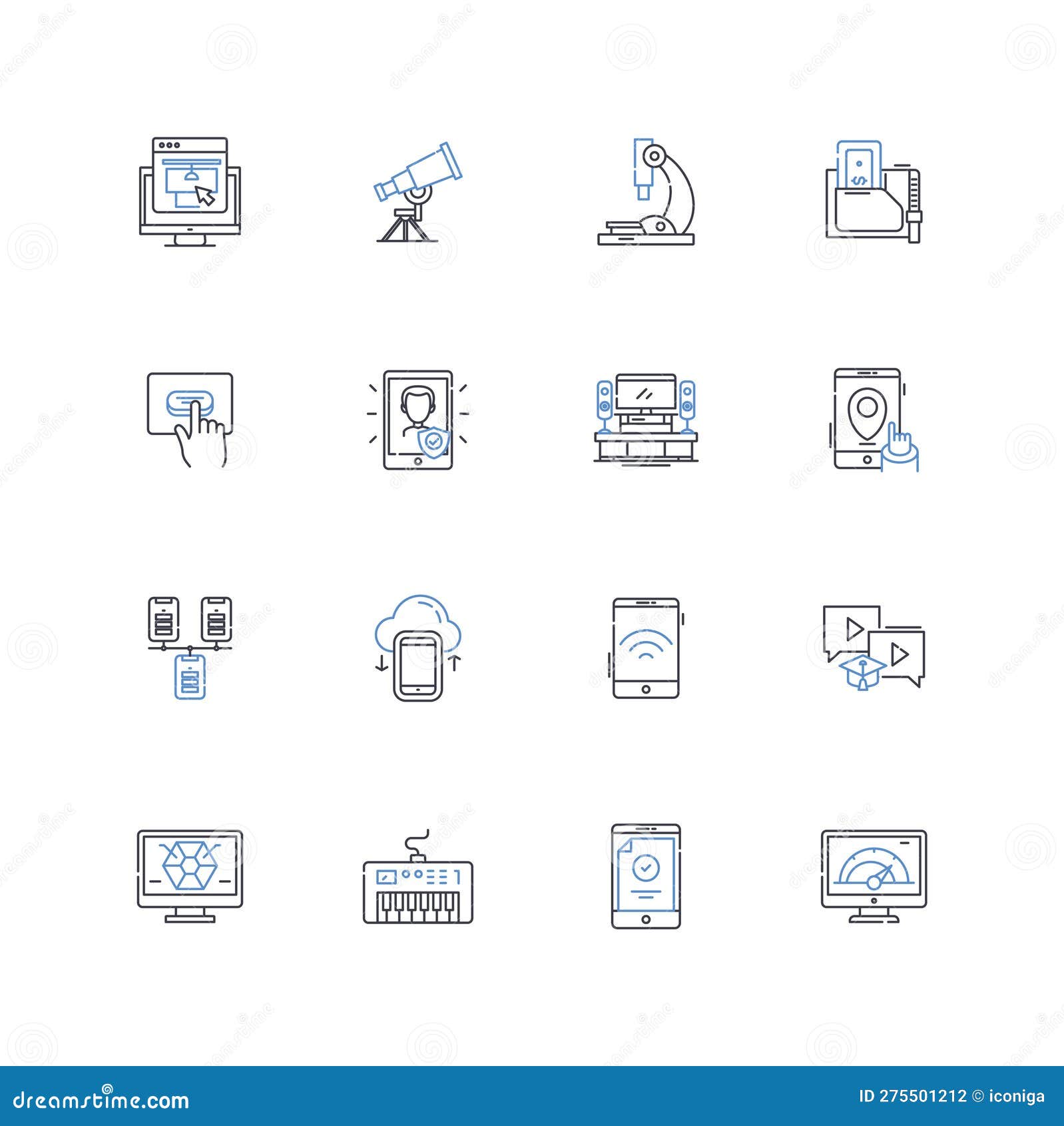 Systems Line Icons Collection. Integration, Efficiency, Functionality ... Systems Line Icons Collection. Integration, Efficiency, Functionality ...