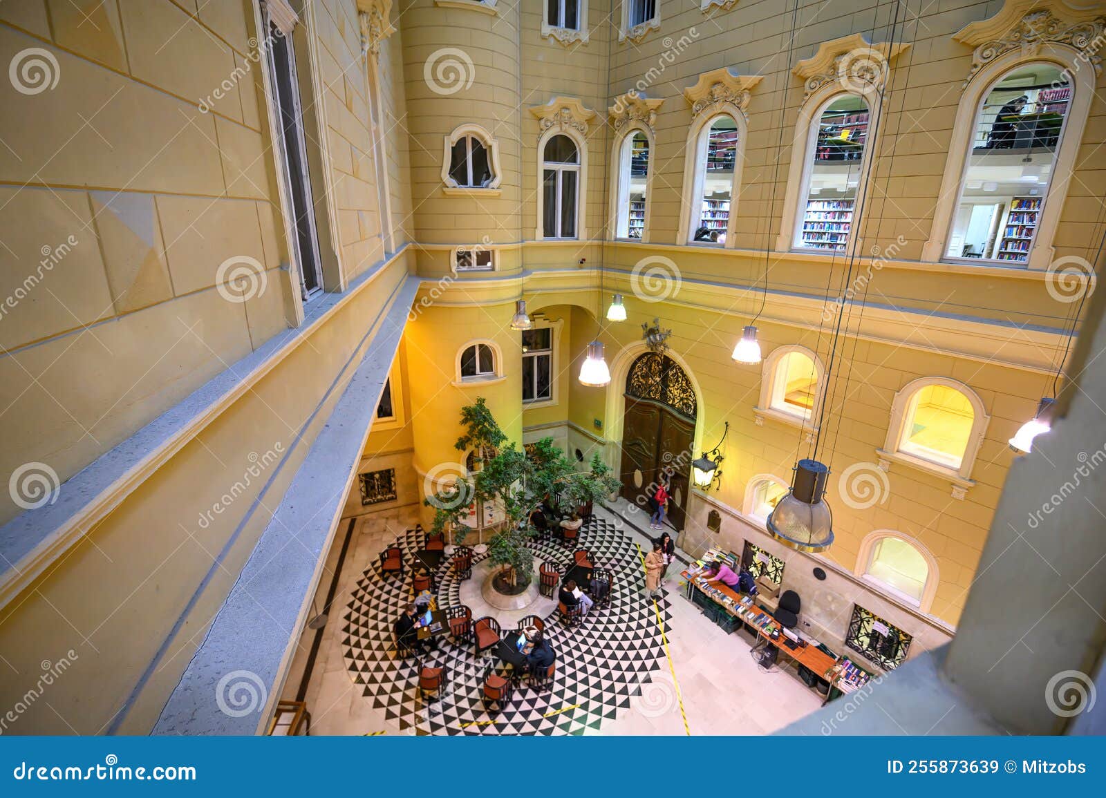 Szabo Ervin Library in Budapest, Hungary Editorial Stock Image - Image ...