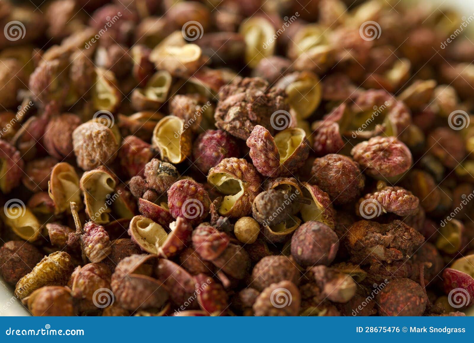 Szechuan (Sichuan) Pepper Spice Stock Photo - Image of macro, flavor ...