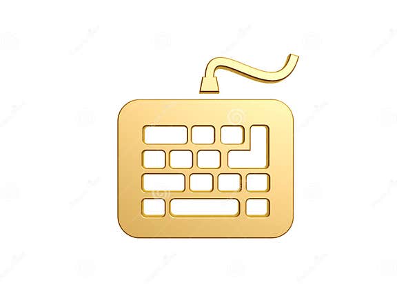 Símbolo Del Teclado Stock De Ilustración Ilustración De Ordenador