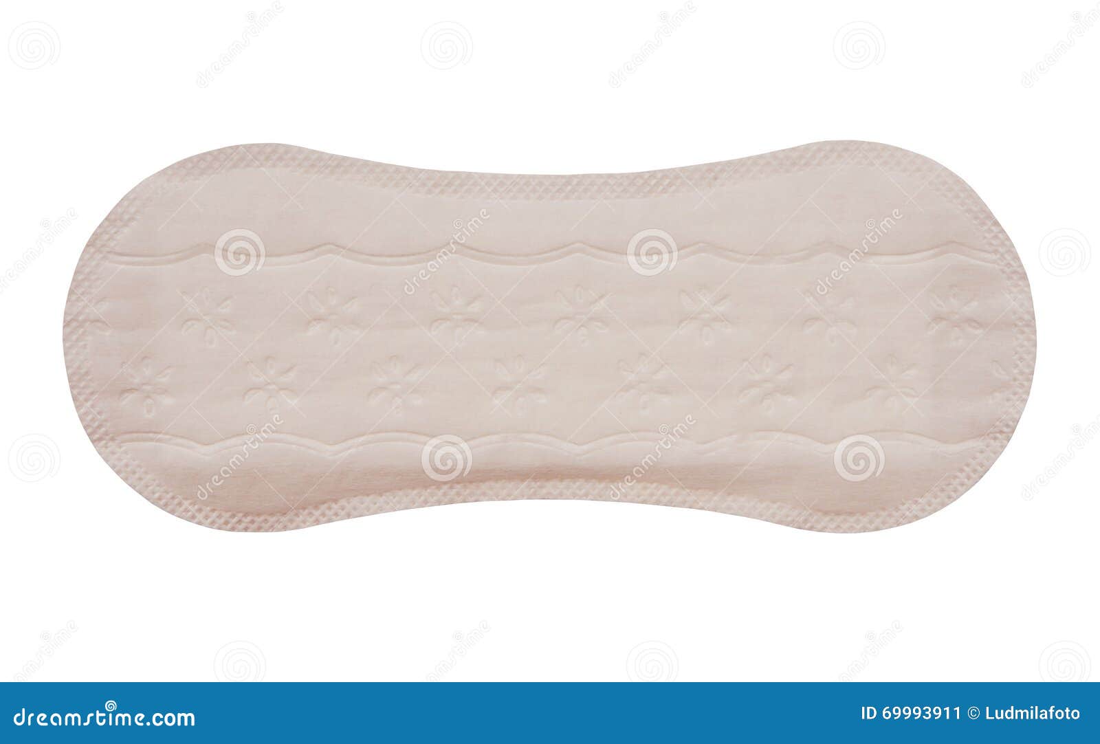 Tägliche Weiße Hygienische Binde Stockbild - Bild von nahaufnahme ...