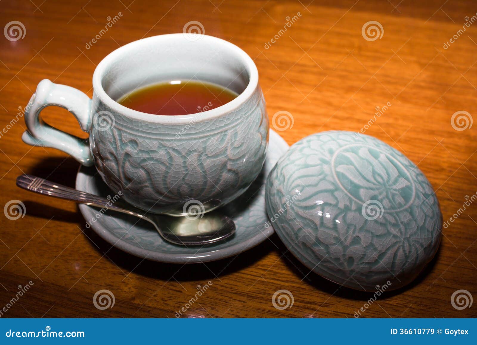 Té Coreano Rojo Del Ginseng Imagen de archivo - Imagen de suplemento ...