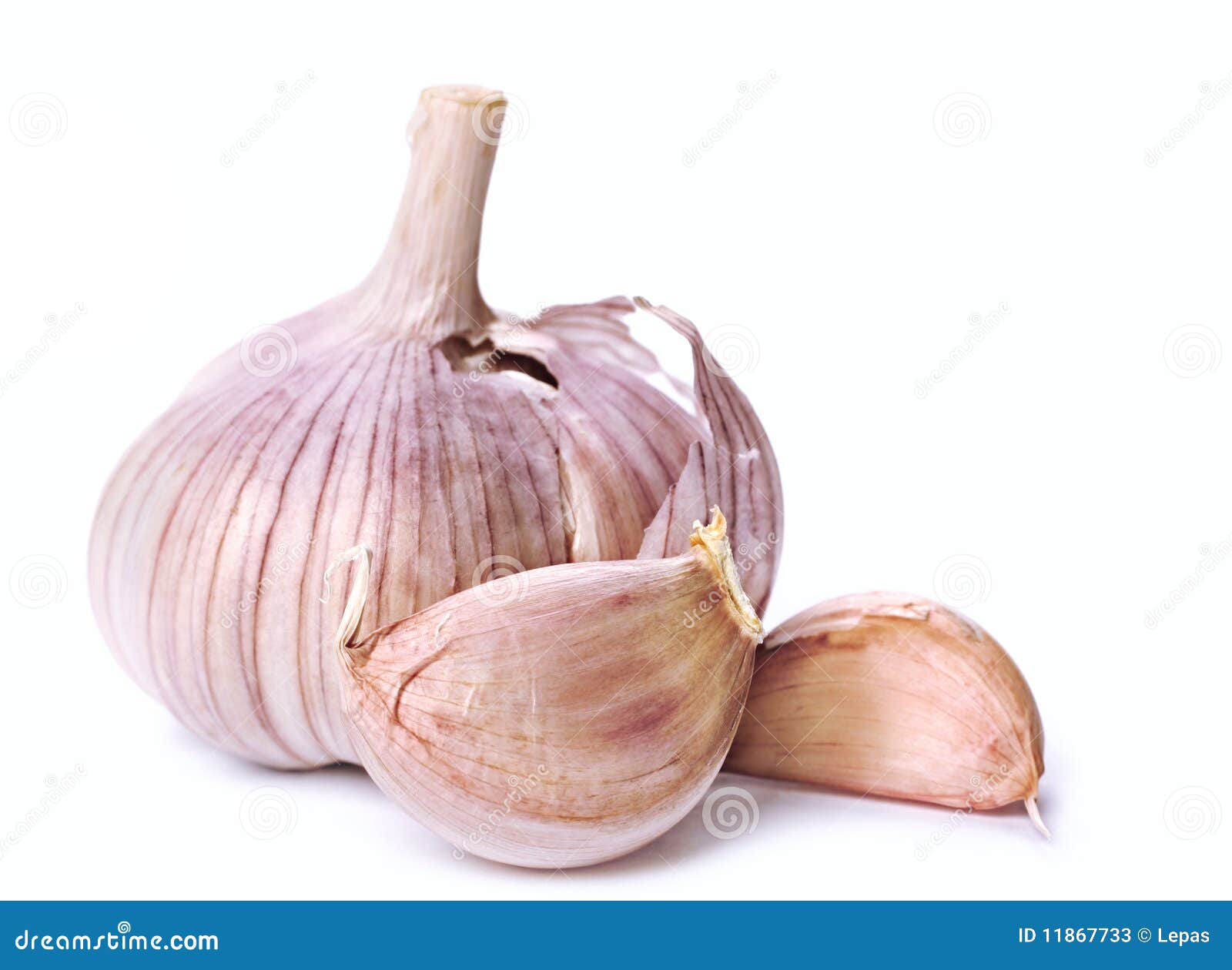 Tête D'ail Photos stock - Image: 11867733