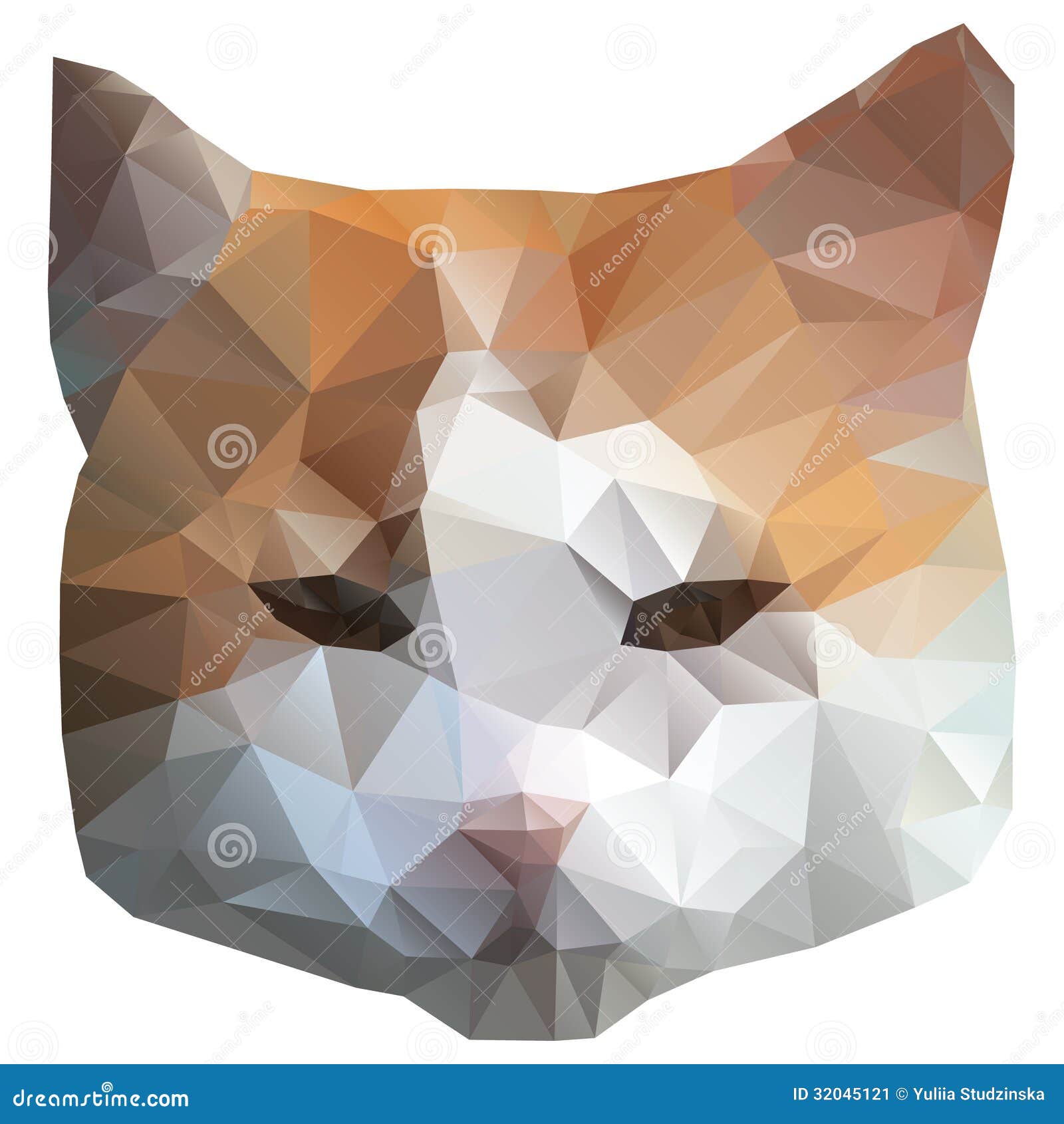 Chat Géométrique Stock Illustrations, Vecteurs, & Clipart – (399 Stock ...