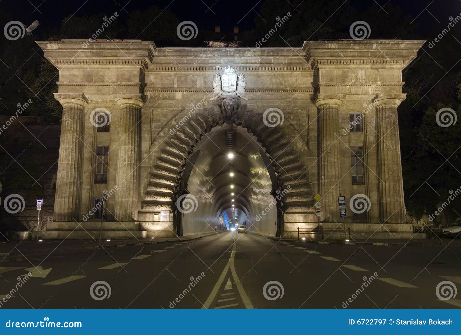 Túnel de Adán Clark imagen de archivo. Imagen de calle - 6722797