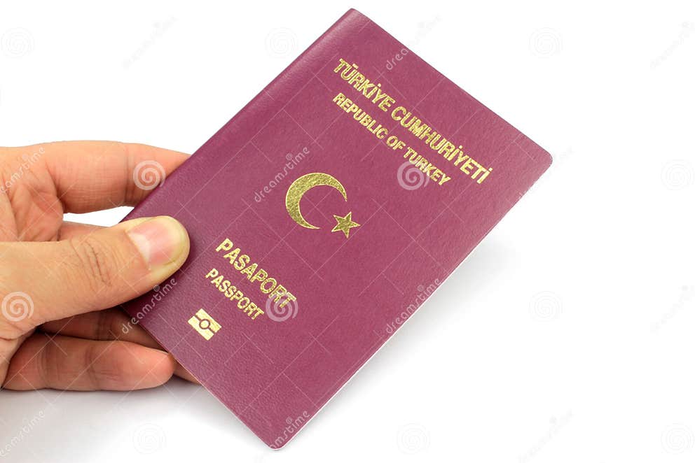 Türkischer Pass stockbild. Bild von eingebürgert, auswärts - 29275751