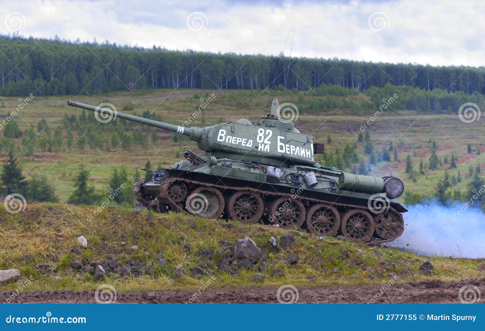 T 34 tank stock image. Image of armored, armoured, turret - 2777155