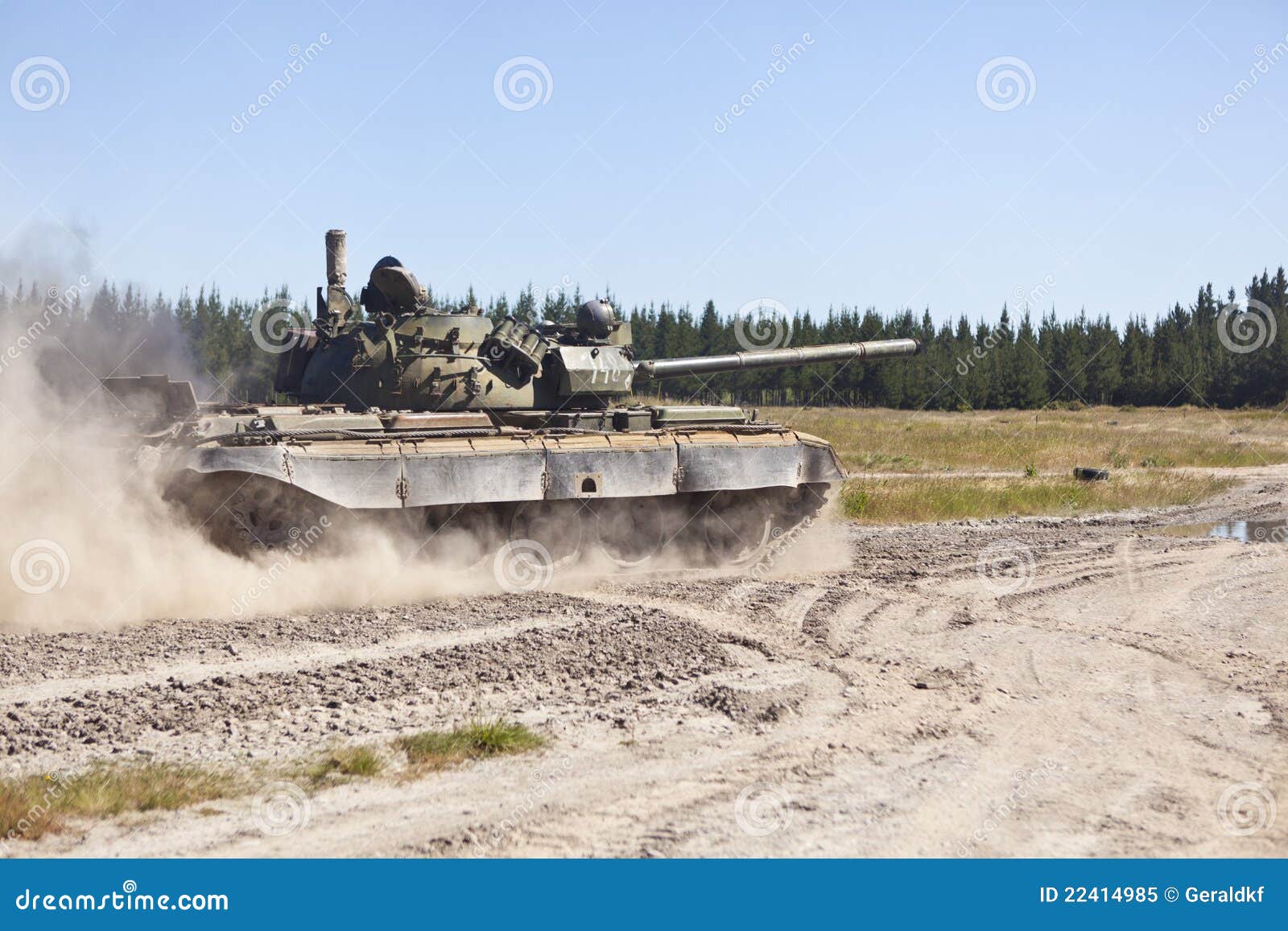 T-55 Tank stock image. Image of defense, turret, soviet - 22414985