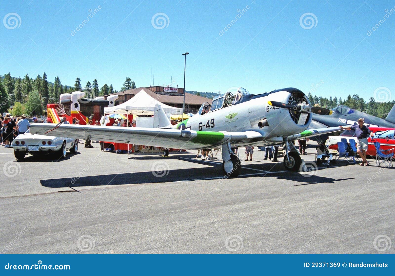 T-6 Texan editorial stock image. Image of force, engine - 29371369