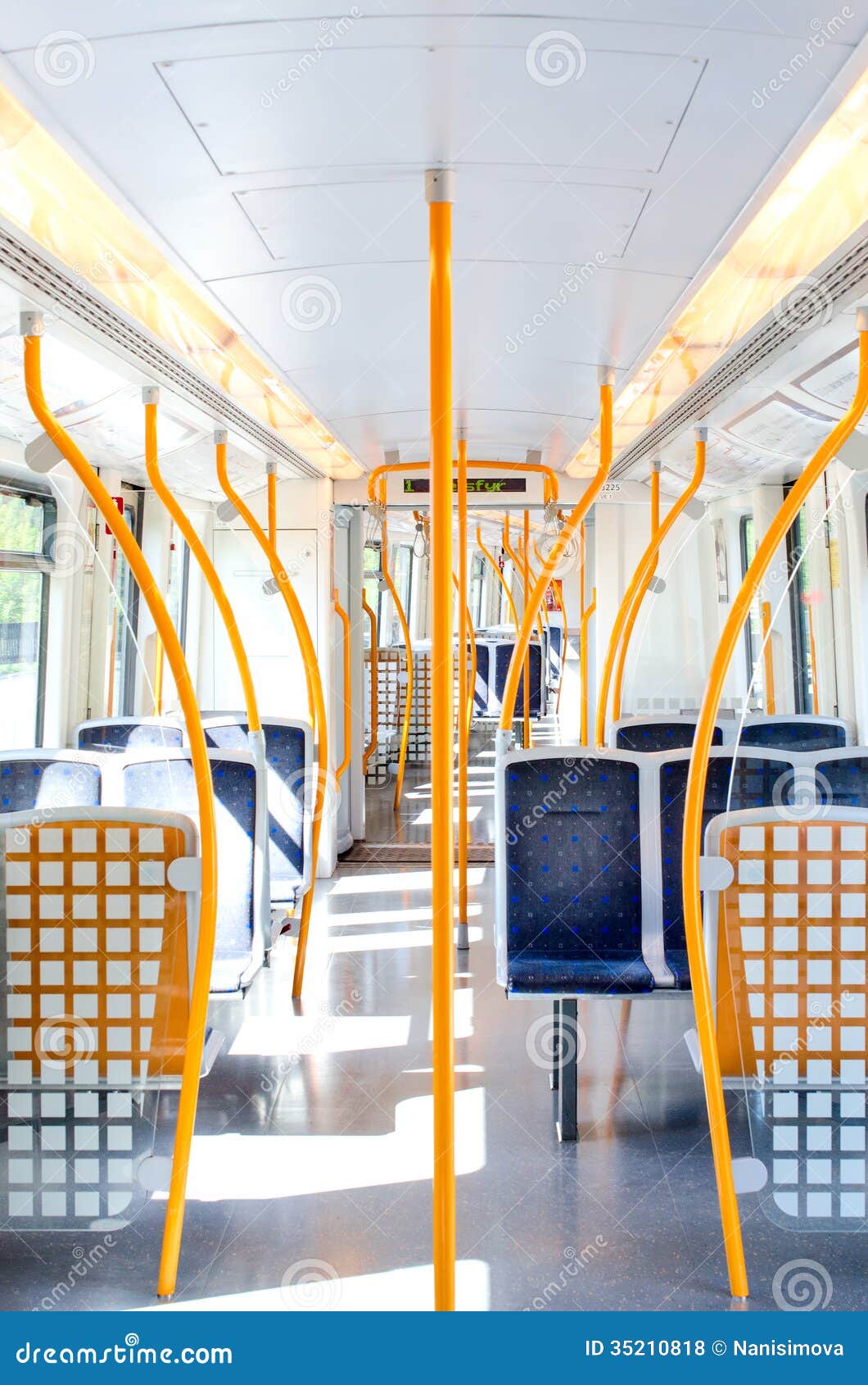 T-bane car in Oslo stock photo. Image of railroad, scandinavian - 35210818