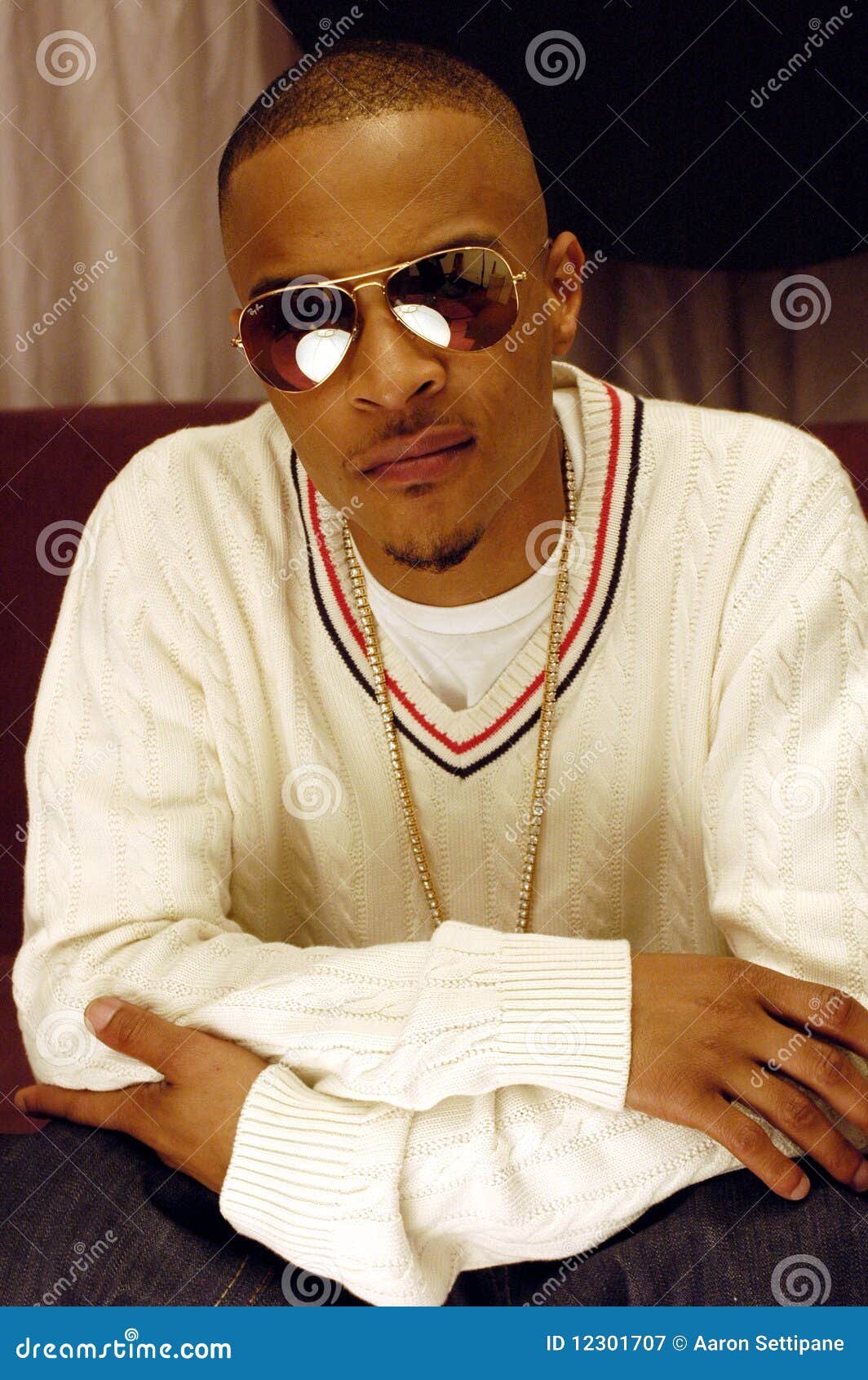 T.I. appearing on CD USA. editorial photography. Image of shades - 12301707