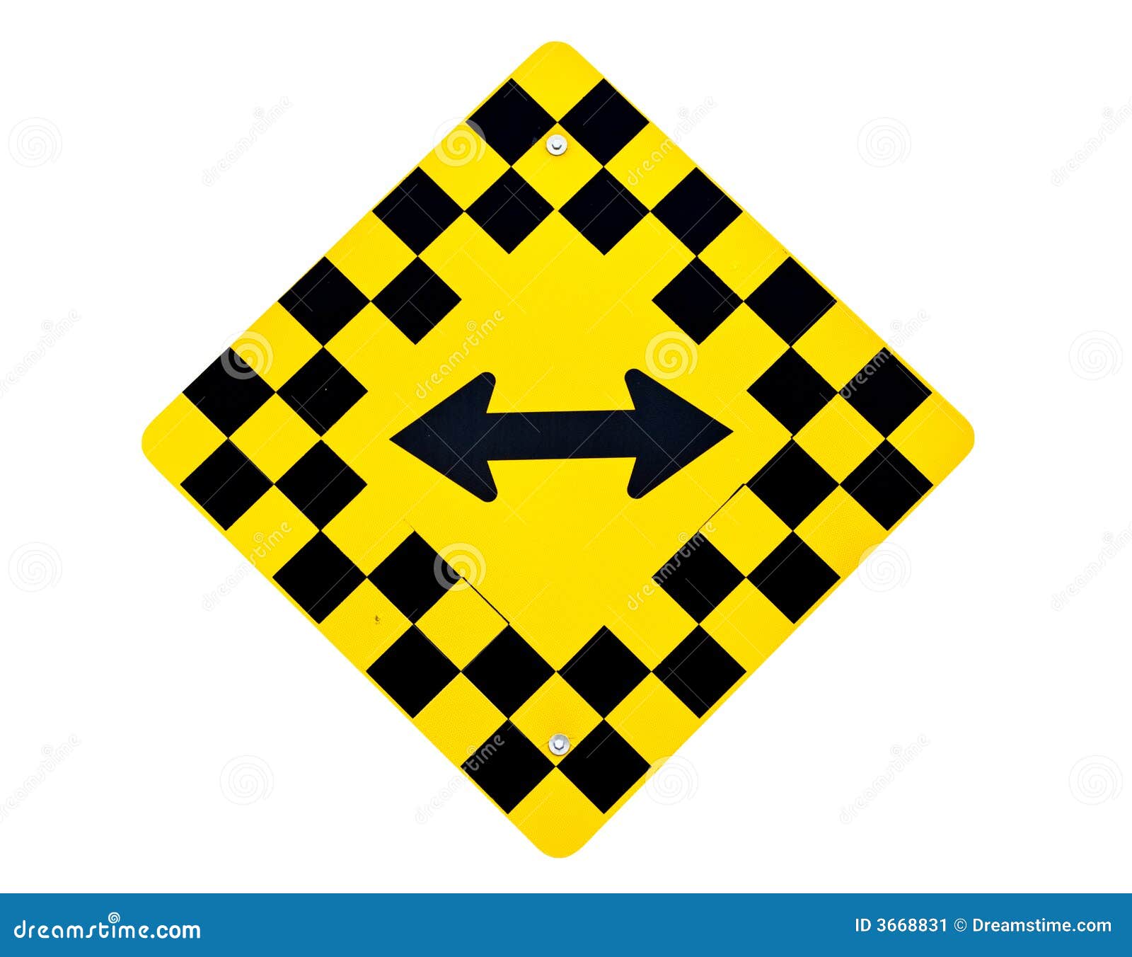 T Intersection - Real Warning Traffic Sign Stock Image - Image of ...