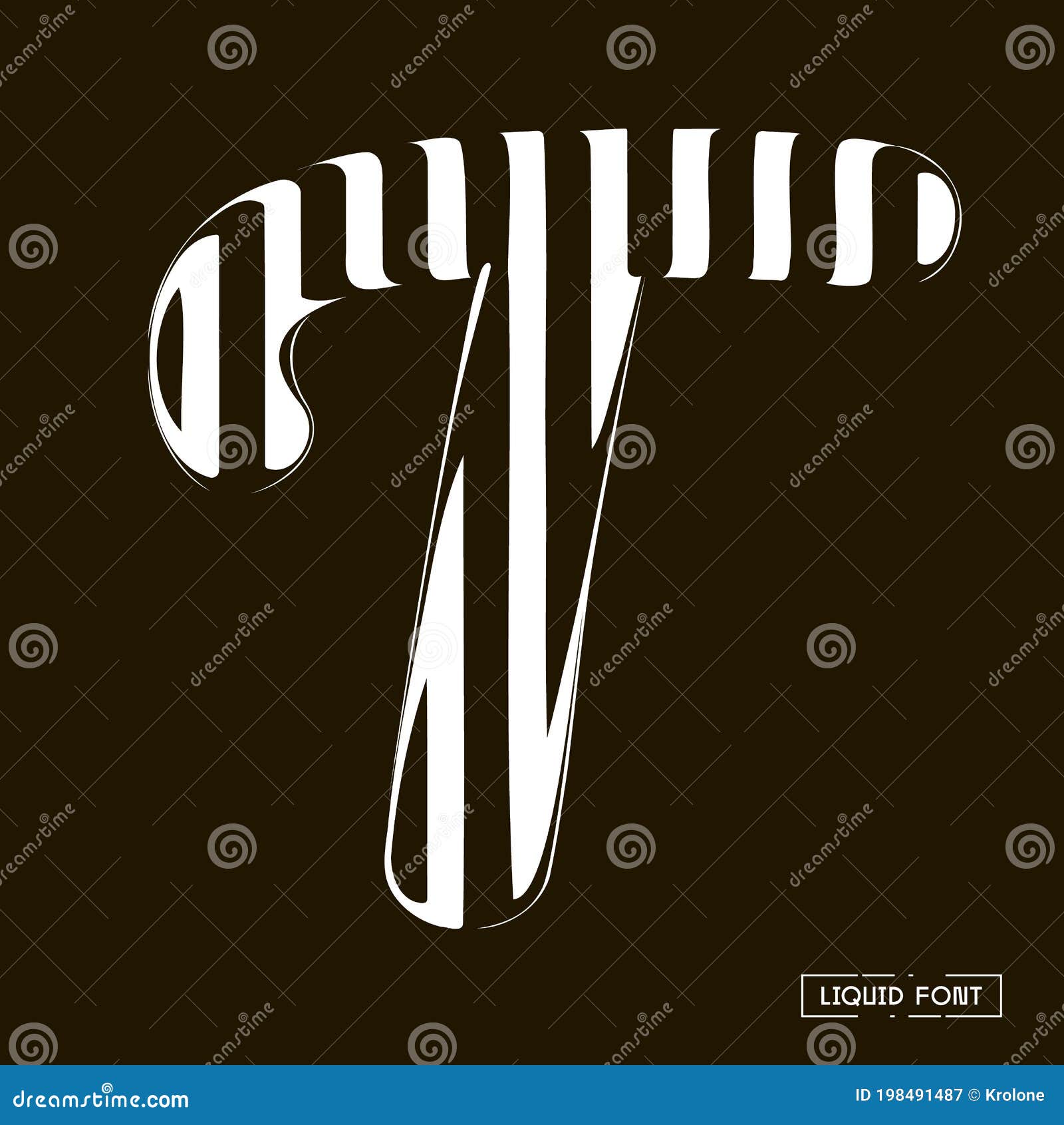 Z Letter Formed By Parallel Lines. A Letter Made Of Glass Through Which ...