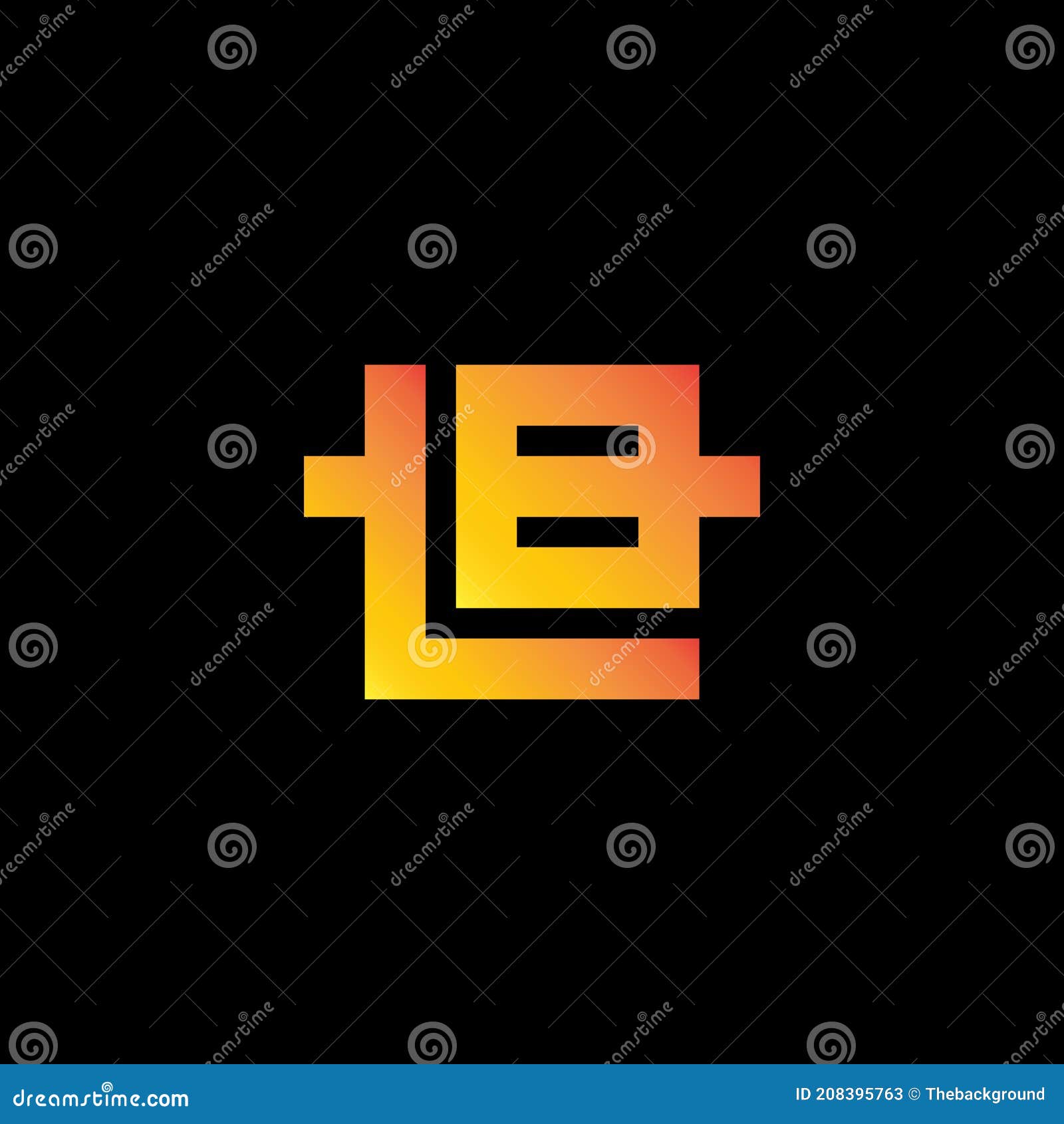 T8 - Logo Design Element or Icon. Vector Monogram Stock Vector ...