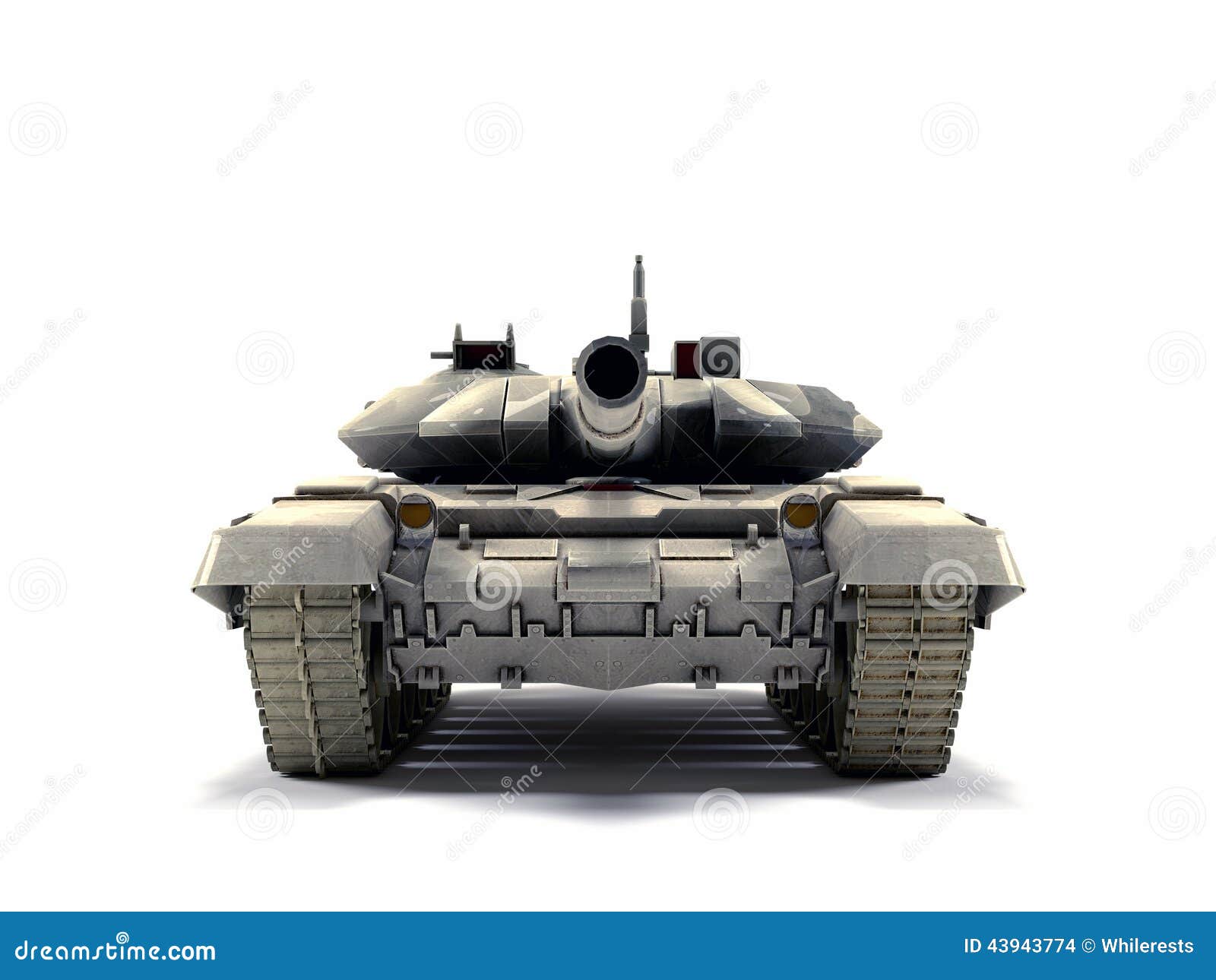 T-90 Main Battle Tank, On White Background Stock Photography ...