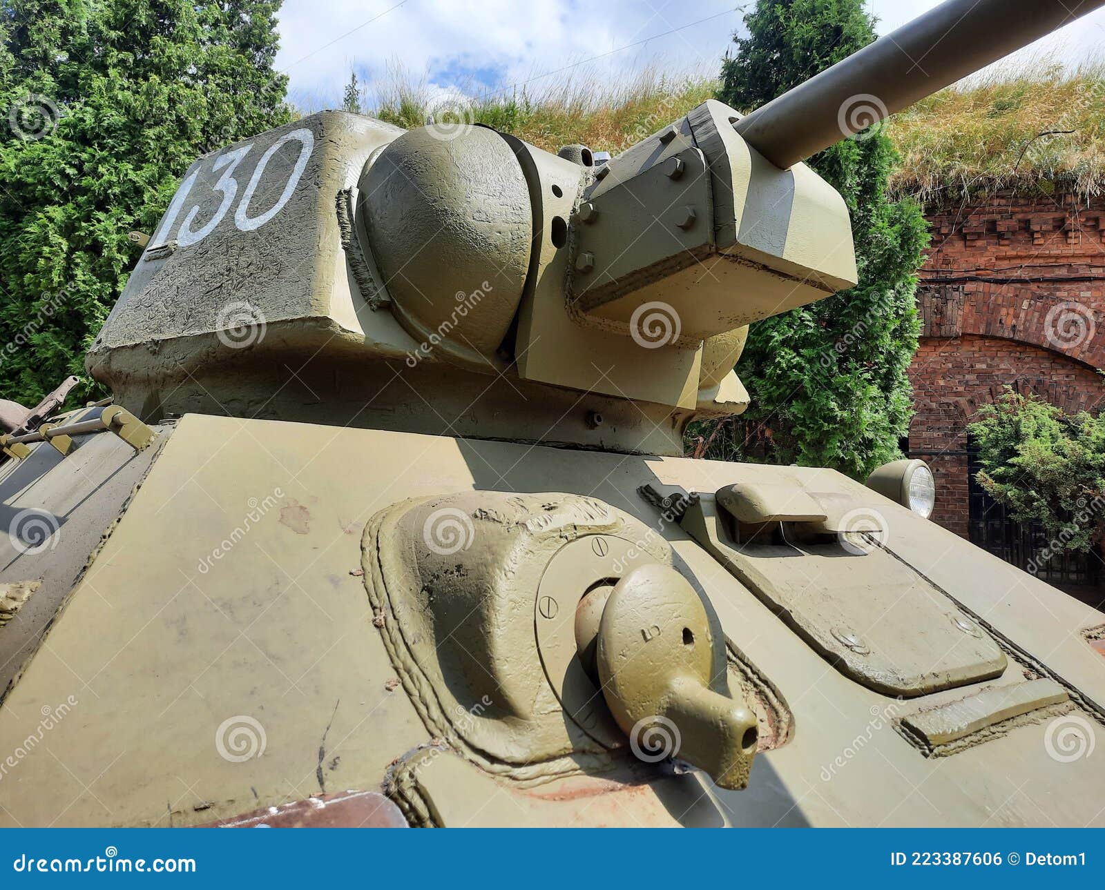 T 34 Original Soviet Tank from World War 2 Editorial Photo - Image of ...