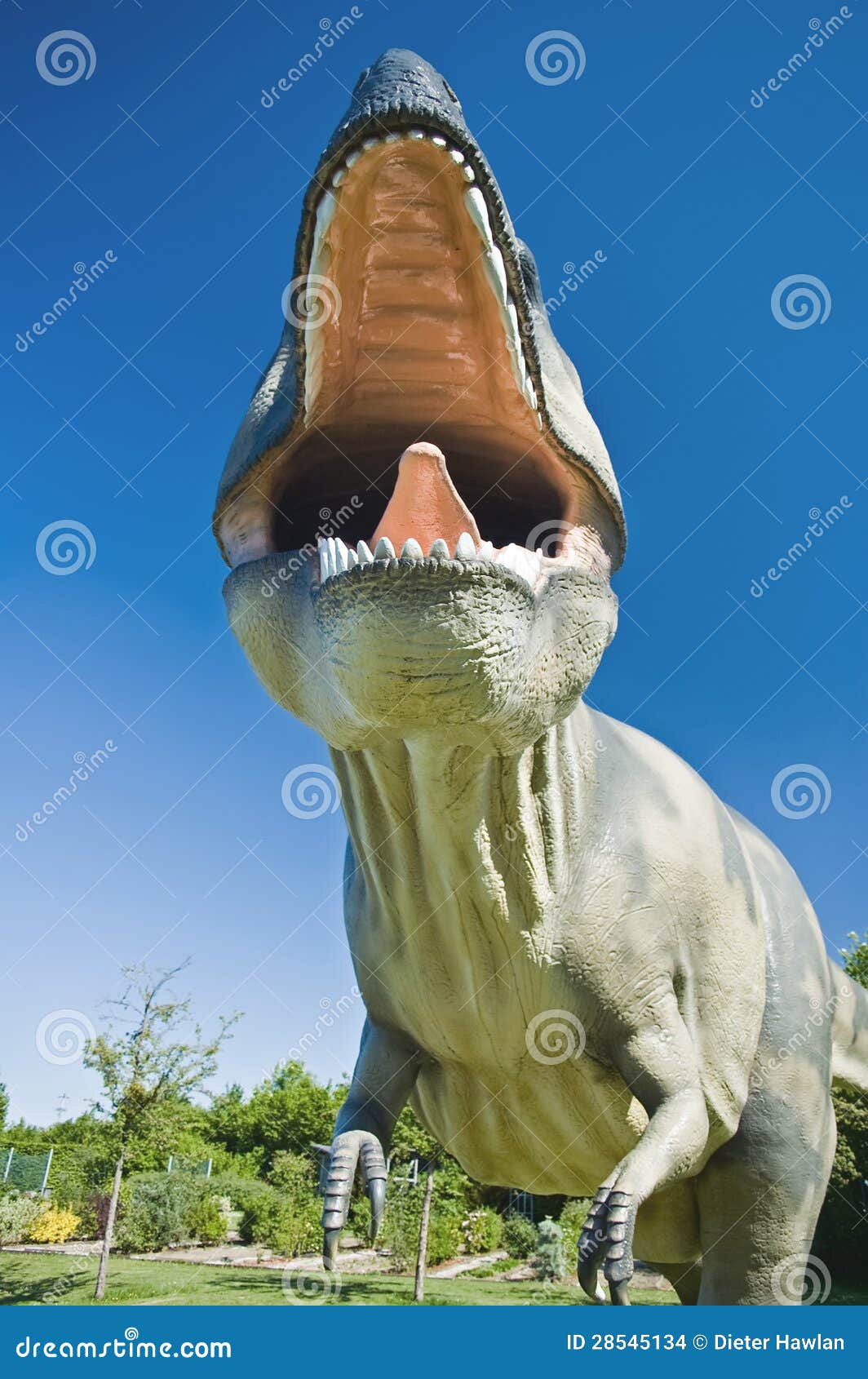 T-Rex with big Mouth stock photo. Image of jurrasic, animal - 28545134