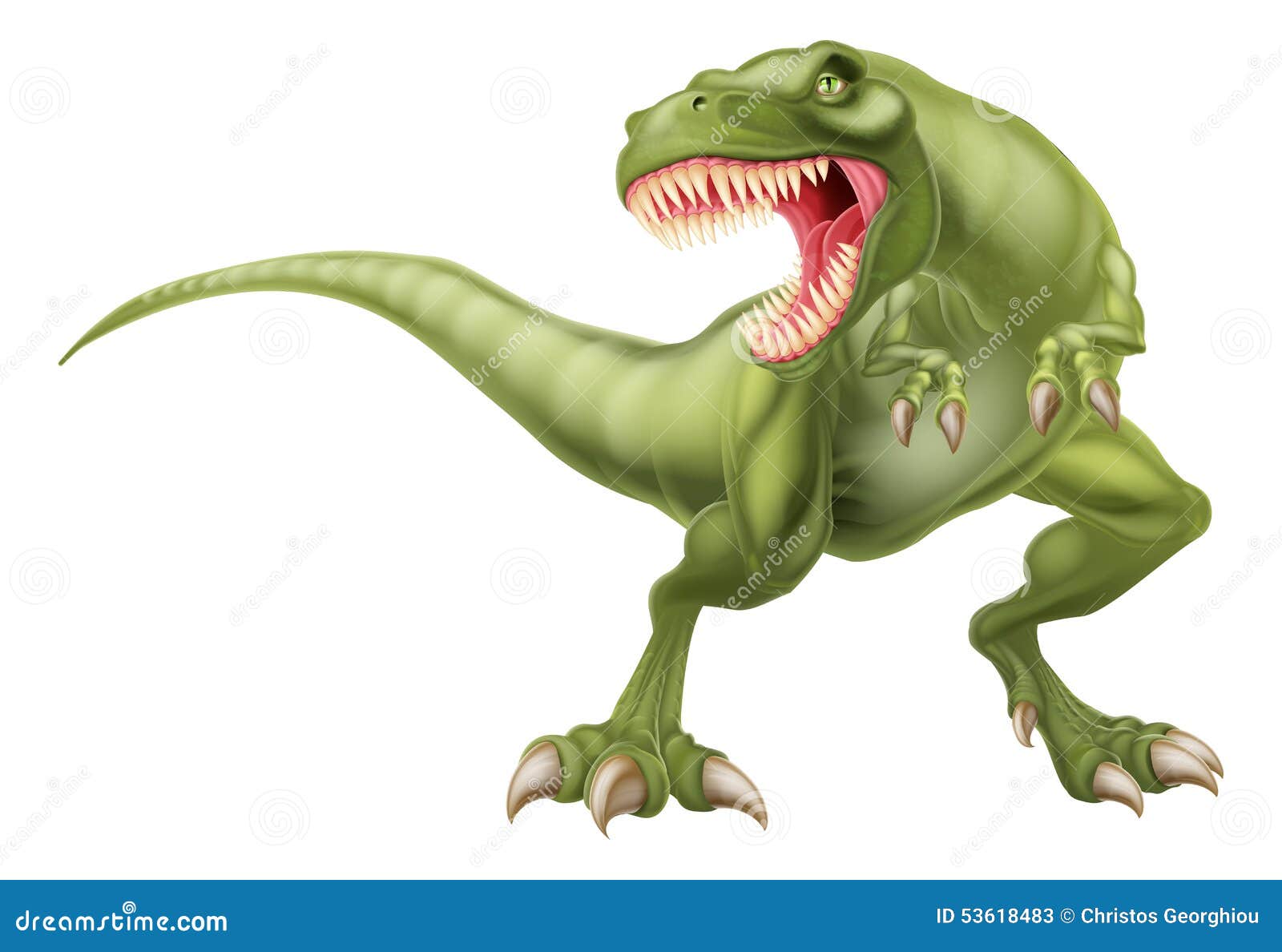 T Rex Dinosaur Illustration Illustration de Vecteur - Illustration du ...