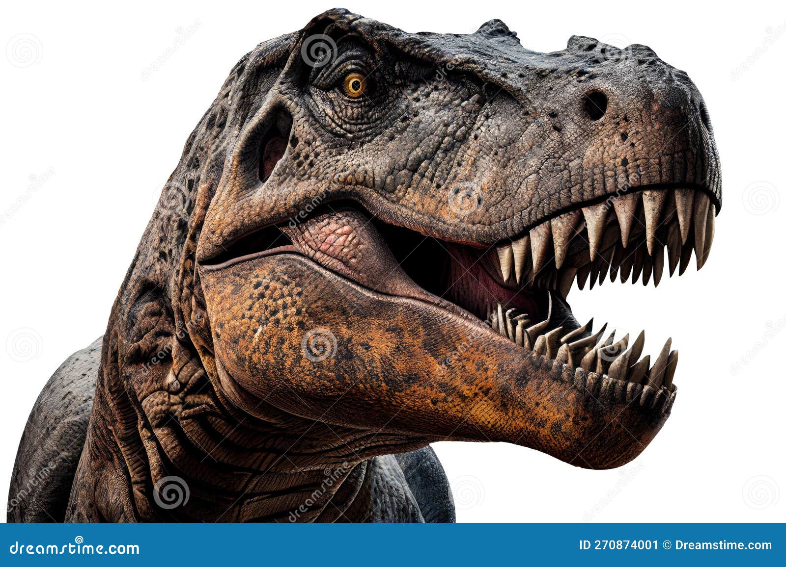 T-Rex Dinosaur Isolated on Transparent Background. Ai Generated Stock ...