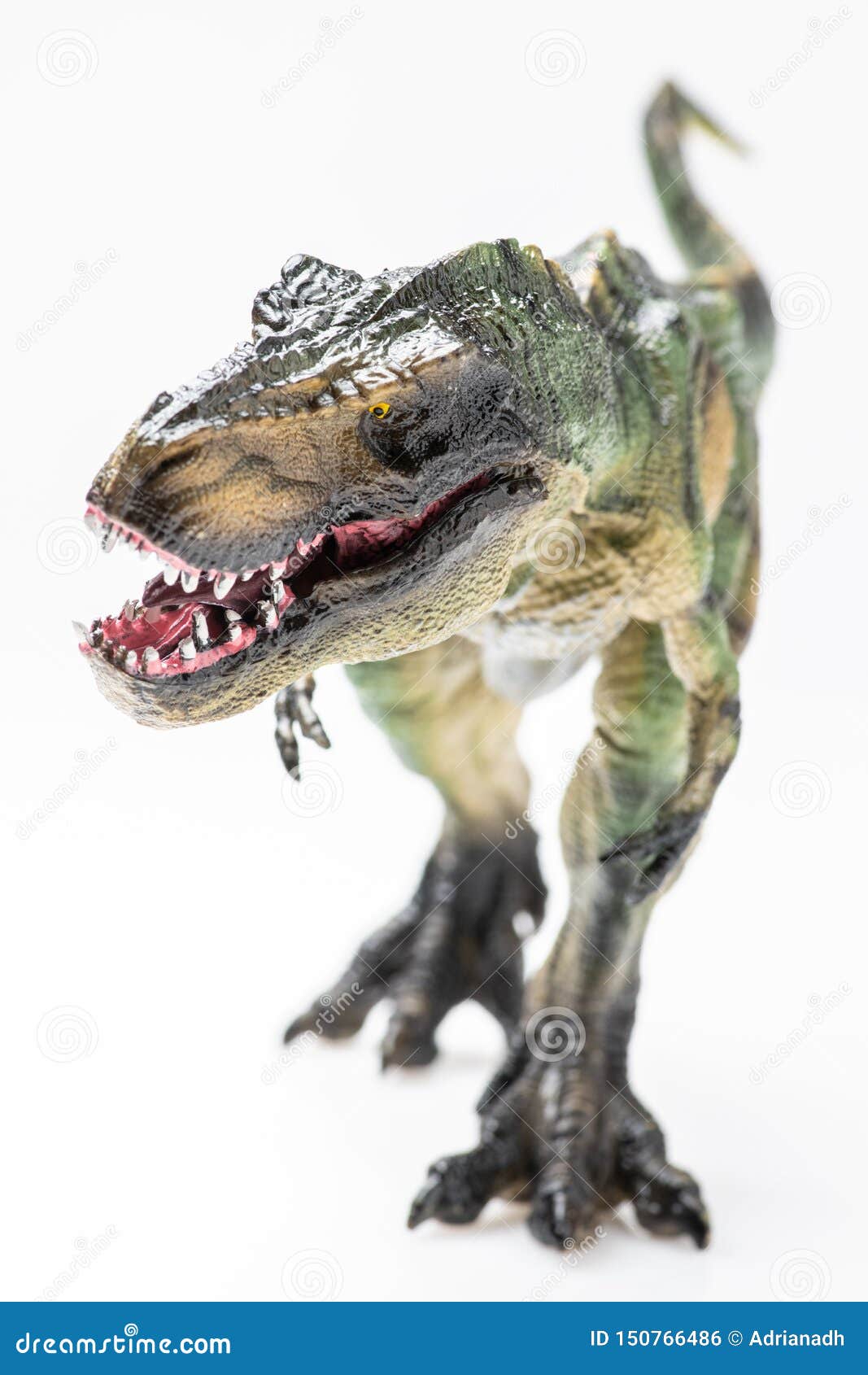 T-rex plastic figurine stock photo. Image of monster - 150766486
