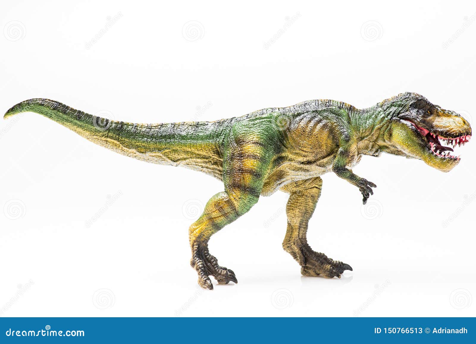 T-rex plastic figurine stock image. Image of white, figurine - 150766513