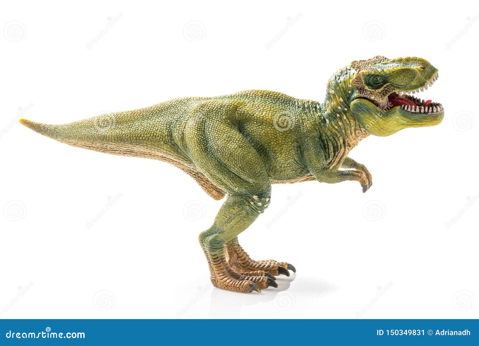 T-rex plastic figurine stock image. Image of predator - 150349831