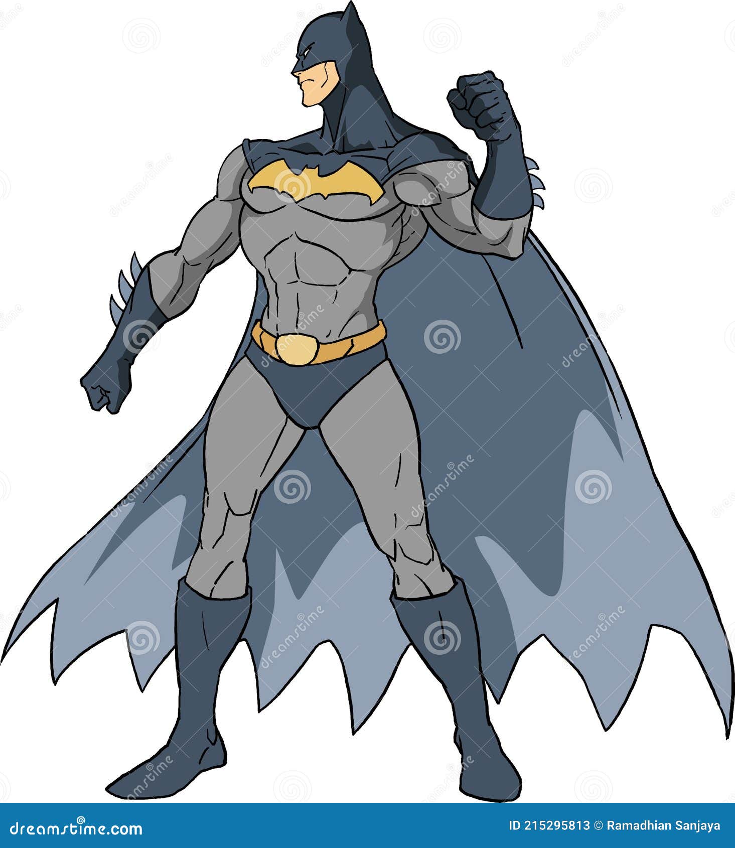 Batman Standing Pose Ready for Action Editorial Stock Photo ...