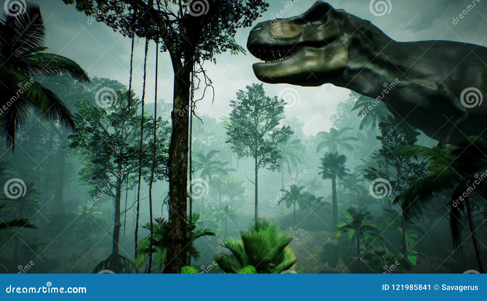 T Rex Tyrannosaur Dinosaur Animation in Jungle. Realistic Render. 3D ... T Rex Tyrannosaur Dinosaur Animation in Jungle. Realistic Render. 3D ...