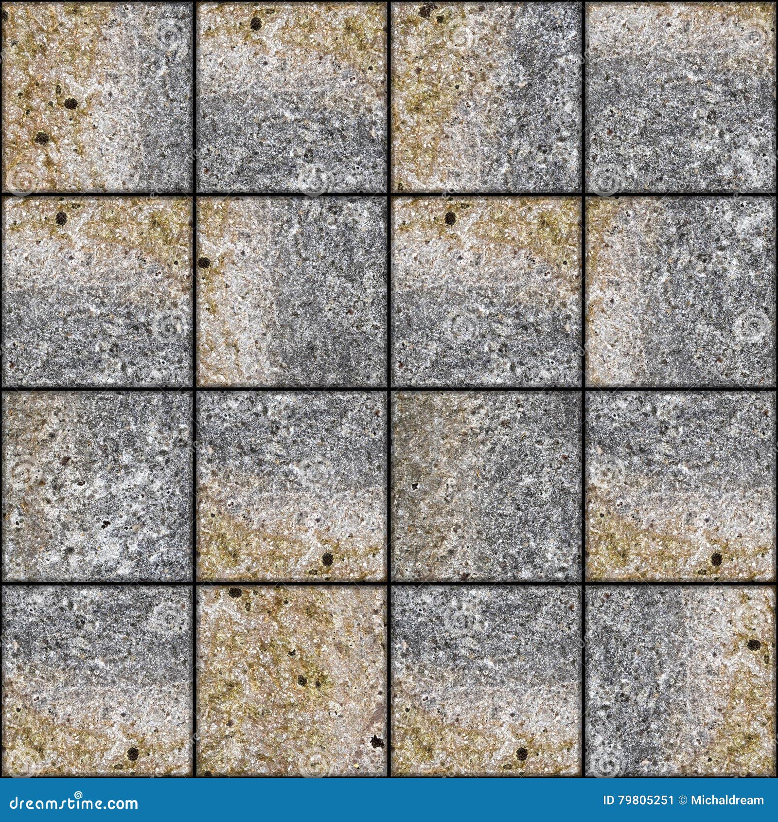 T049 Seamless Texture - Stone Tile Stock Illustration - Illustration of ...