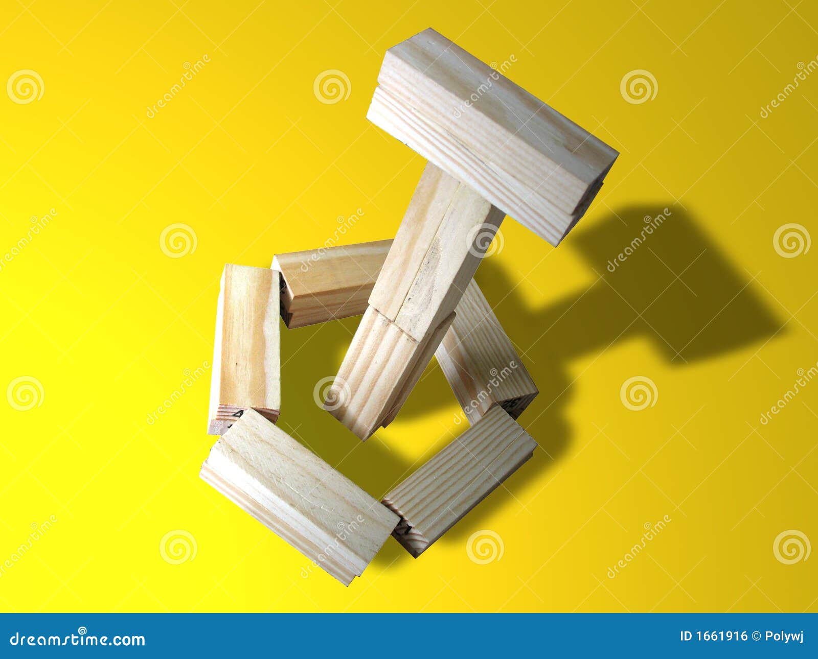 T-Shaped stock photo. Image of toys, wooden, wood, letter - 1661916
