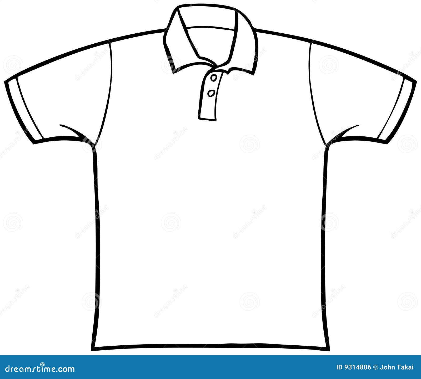 T-shirt colocado um colar ilustração do vetor. Ilustração de projeto ...