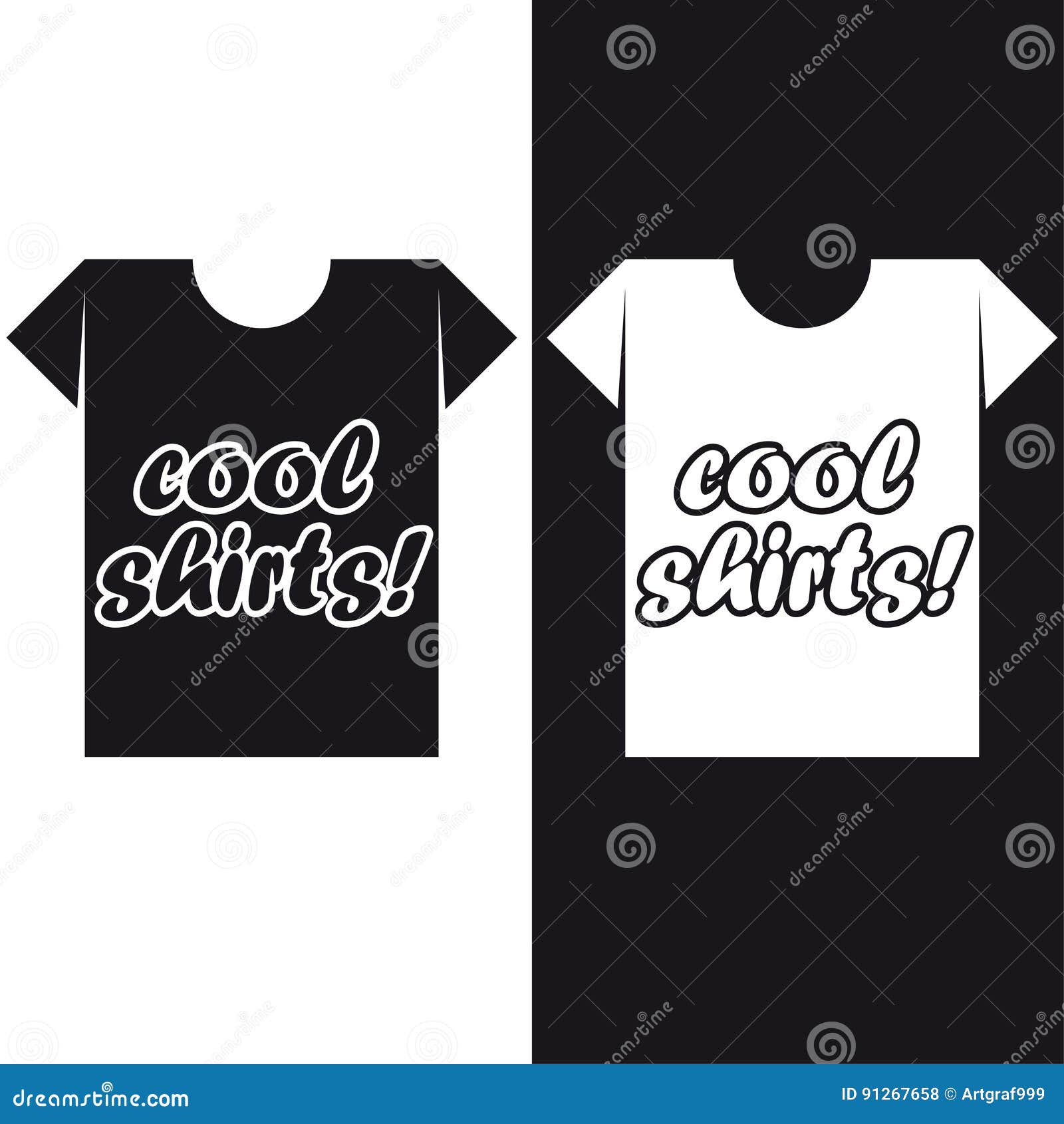 T-shirt Logo. Cool Shirts. Vector Illustration Stock Illustration ...