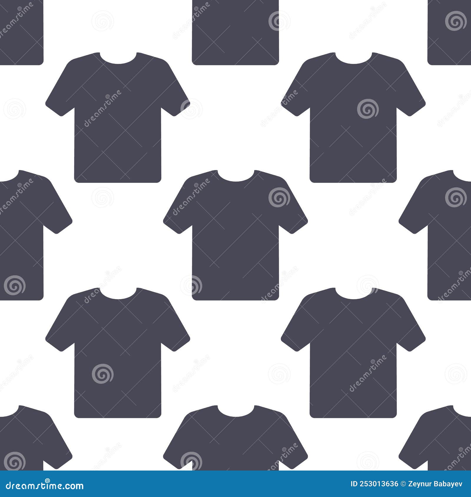 T-shirt Seamless Pattern Background Design Stock Vector - Illustration ...