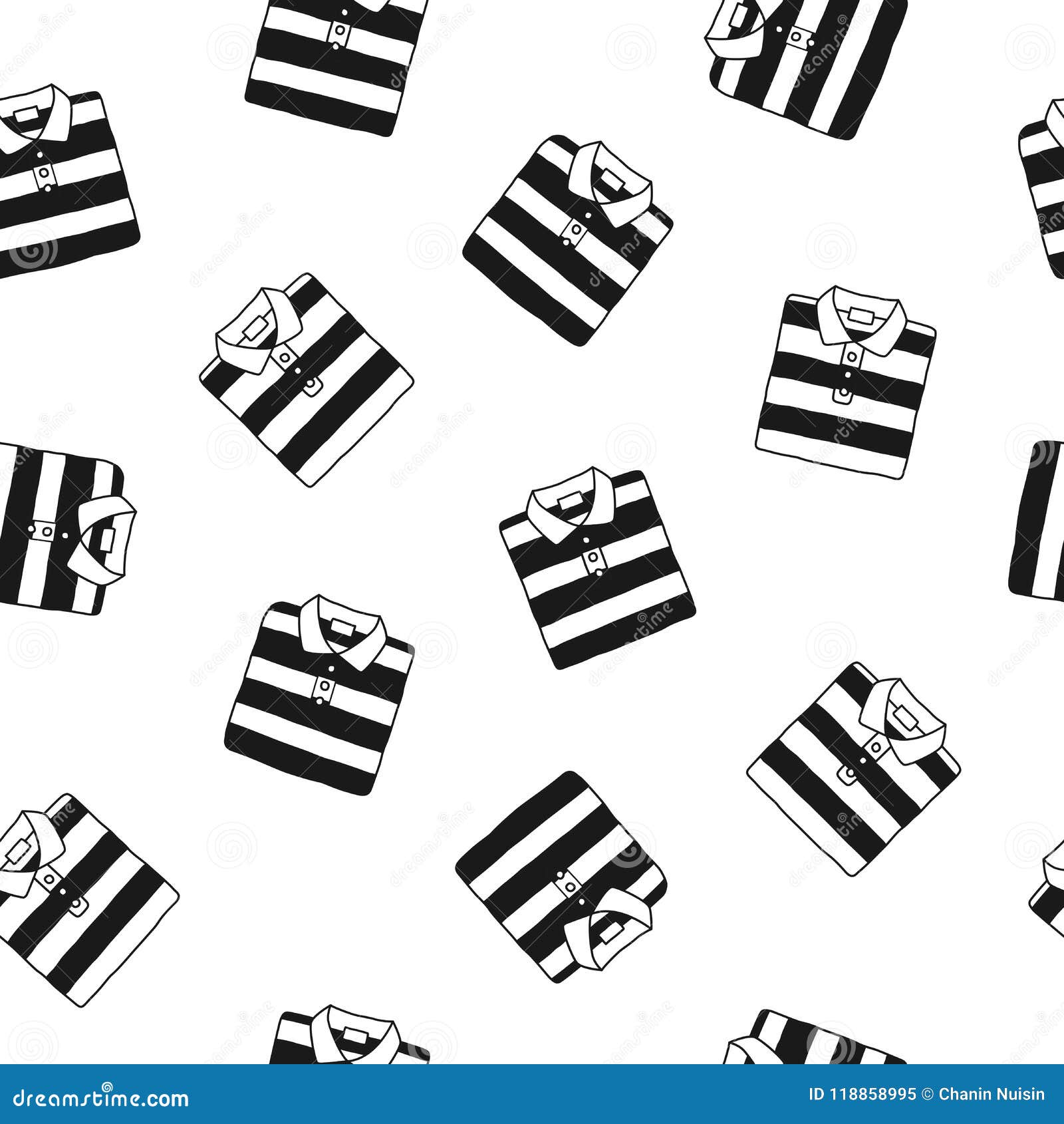 T-shirt Seamless Pattern Vector Polo Shirt Isolated Wallpaper ...